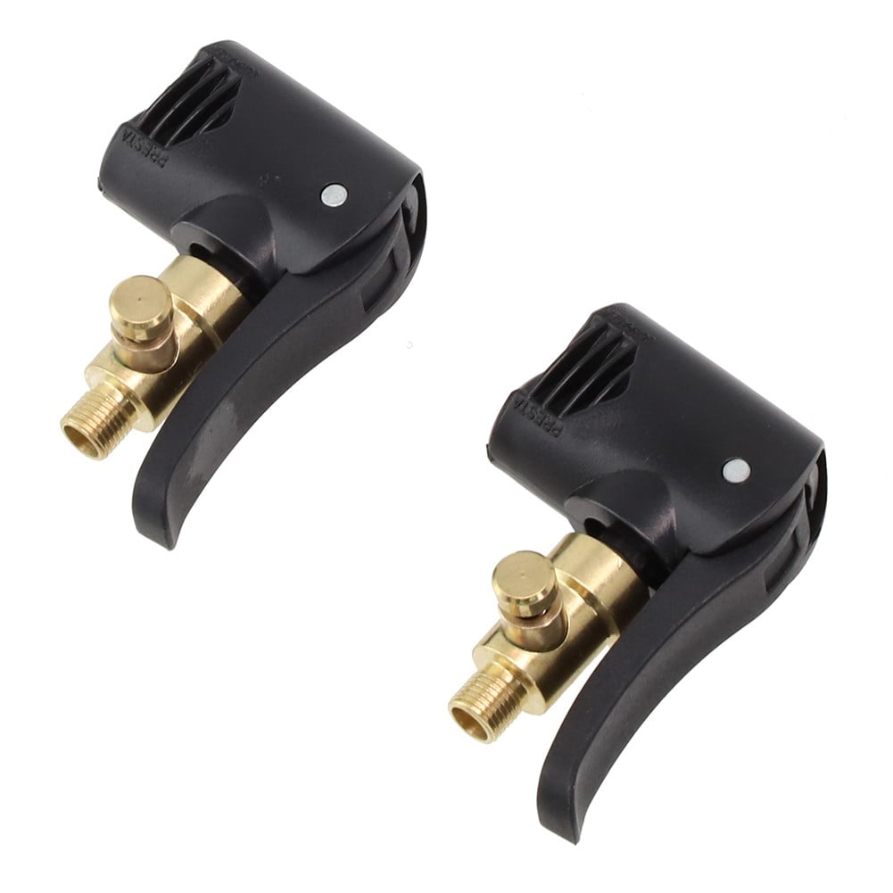 2 Pcs Bicycle Bike Tyre Tube Replacement Presta Dual Head Air Pump Adapter Valve - Walmart.com