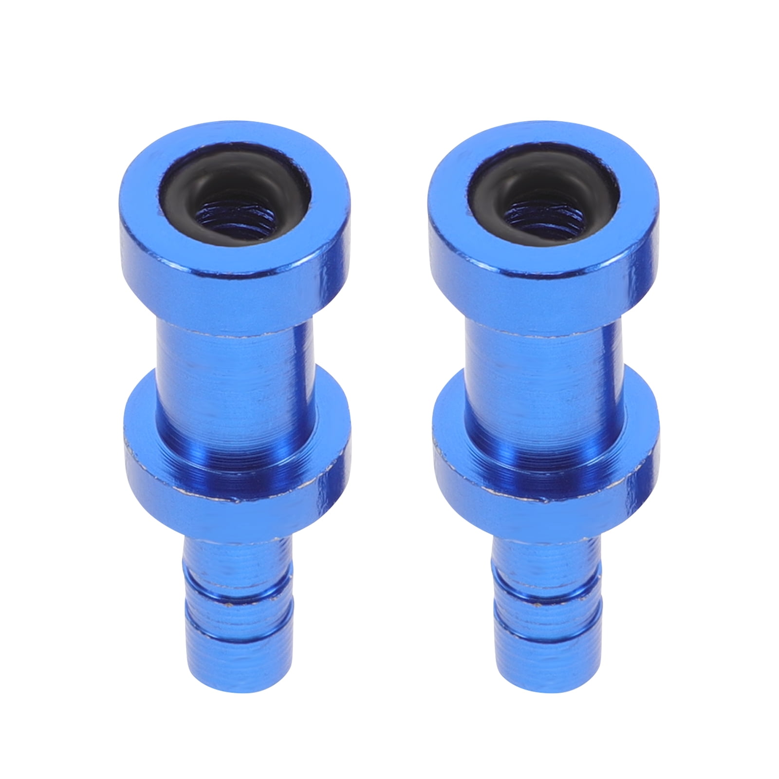 2 Pcs Bicycle Inflatable Nozzle Power Muffler Engine Generator Blue ...