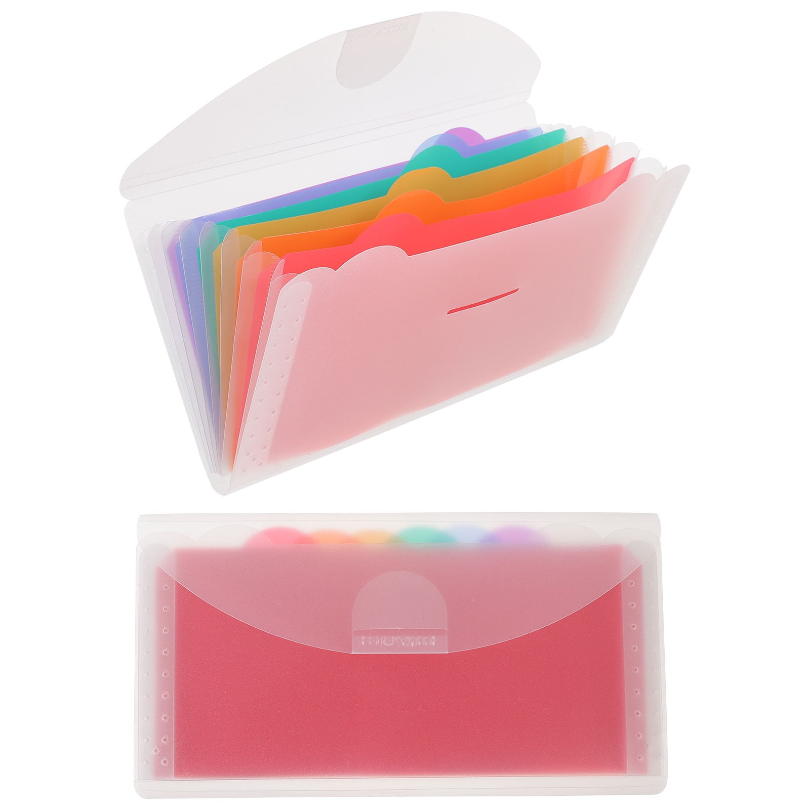 2 Pcs Bill Accordion Bag Receipt Holder Receipt Folder Receipt ...