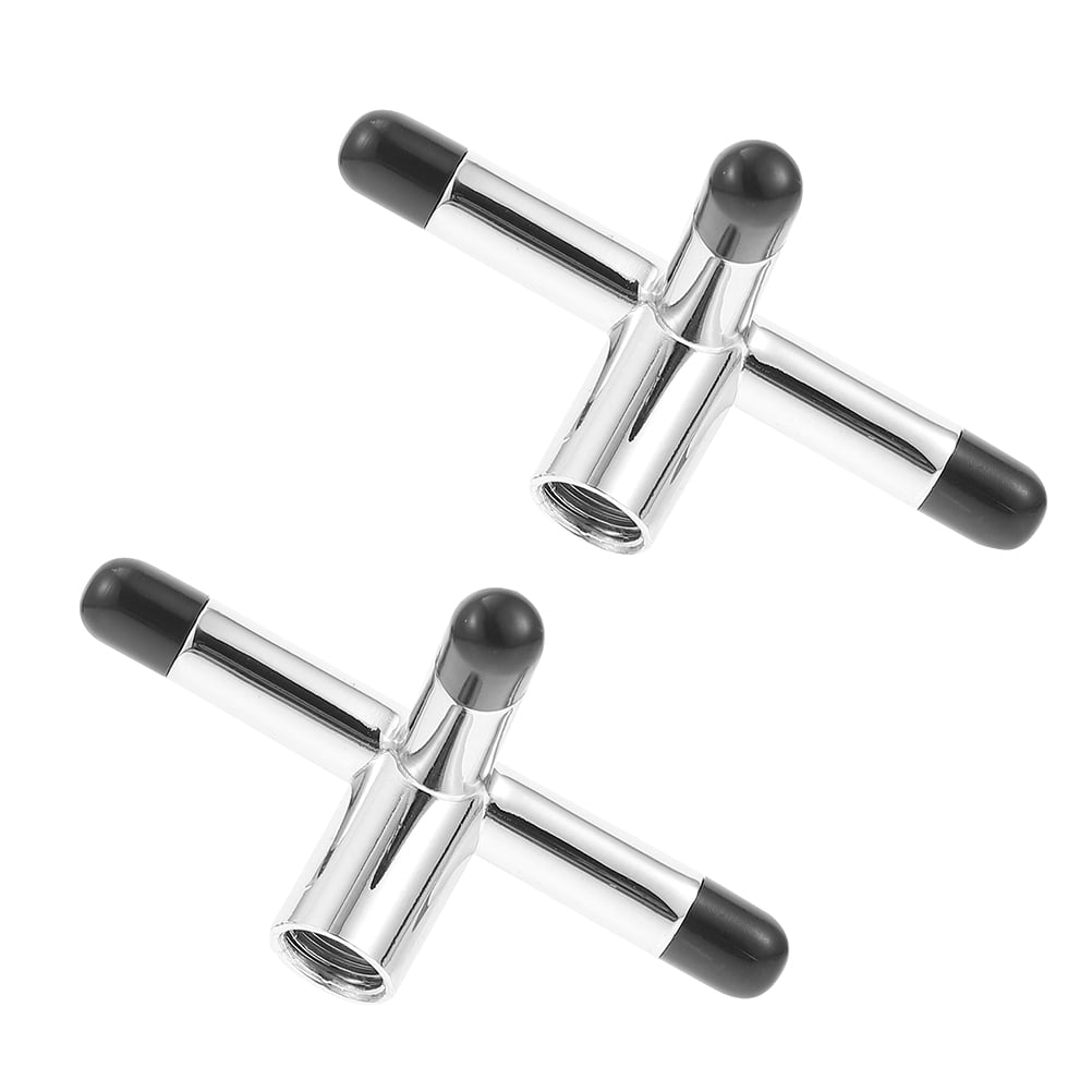 2 Pcs Billiard Cue Cross Pool Table Accessories Bridge Head Pole Rack