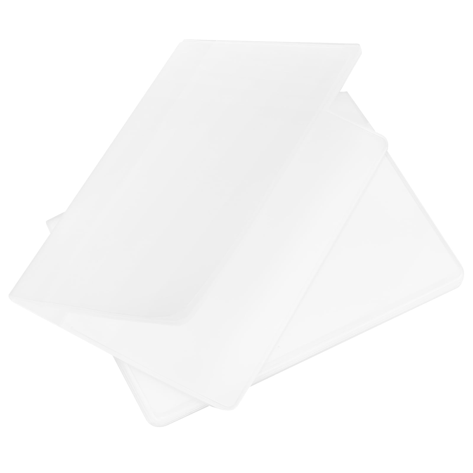 2 Pcs Binder Clips Credit Card Holder Woman Wallet Organizer Plastic ...