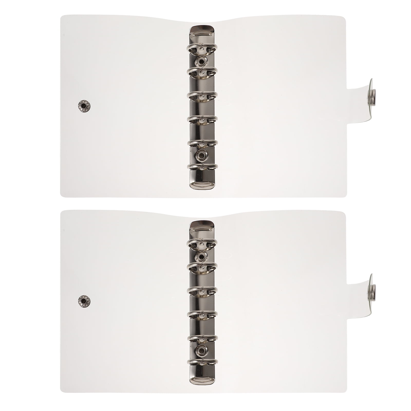 2 Pcs Binders Magazine File Holder Handbook Case Loose Leaf - Walmart.com