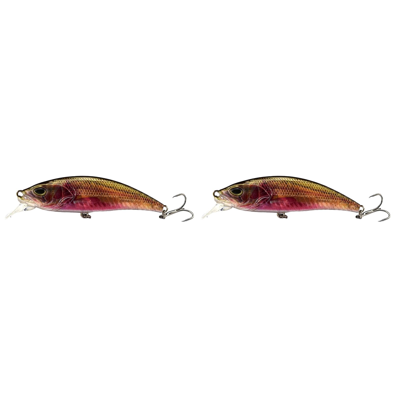 2 Pcs Bionic Swimming Lure 3.94 Inch, 3D Reusable Fishing Bionic ...