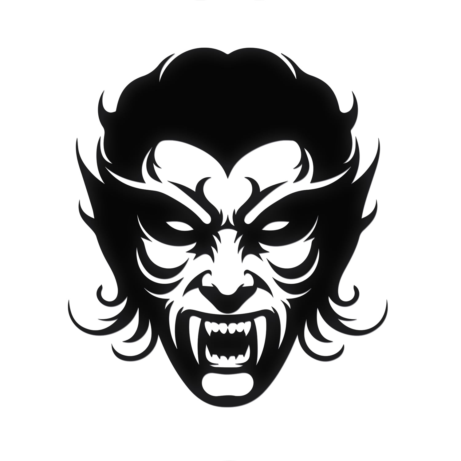 (2 Pcs, Black, 7'' X 7.9'') Transparent Adhesive Decal Sticker Of ...