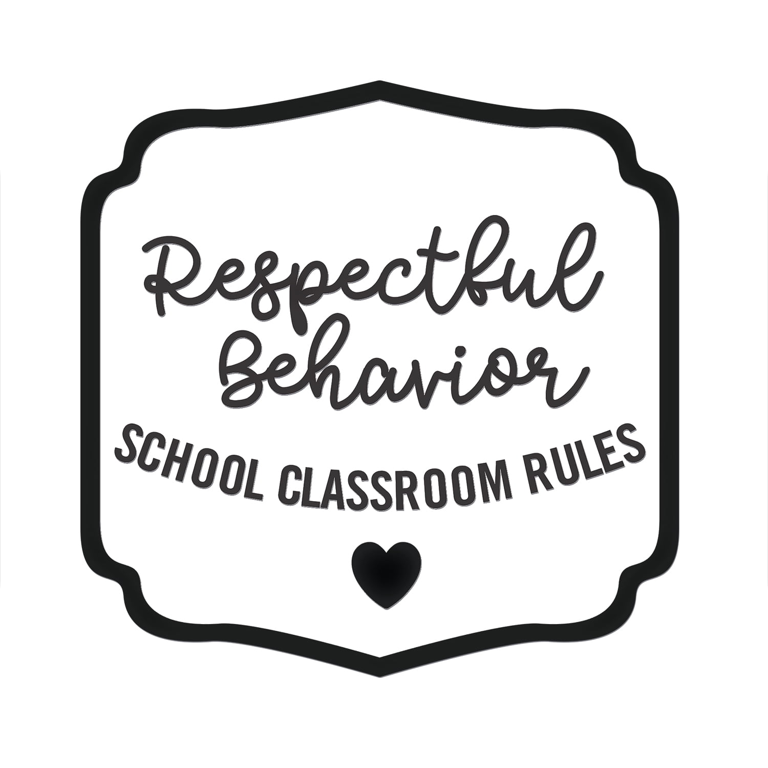 (2 Pcs, Black, 8'' X 8'') Transparent Adhesive Decal Sticker Of ...