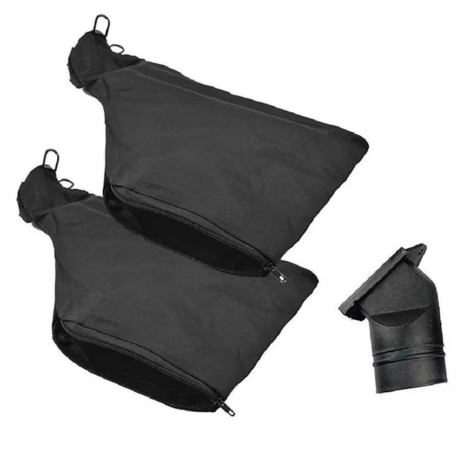 2 Pcs Black Dust Collection Bag for Miter Saw 255 Model with Zipper and ...