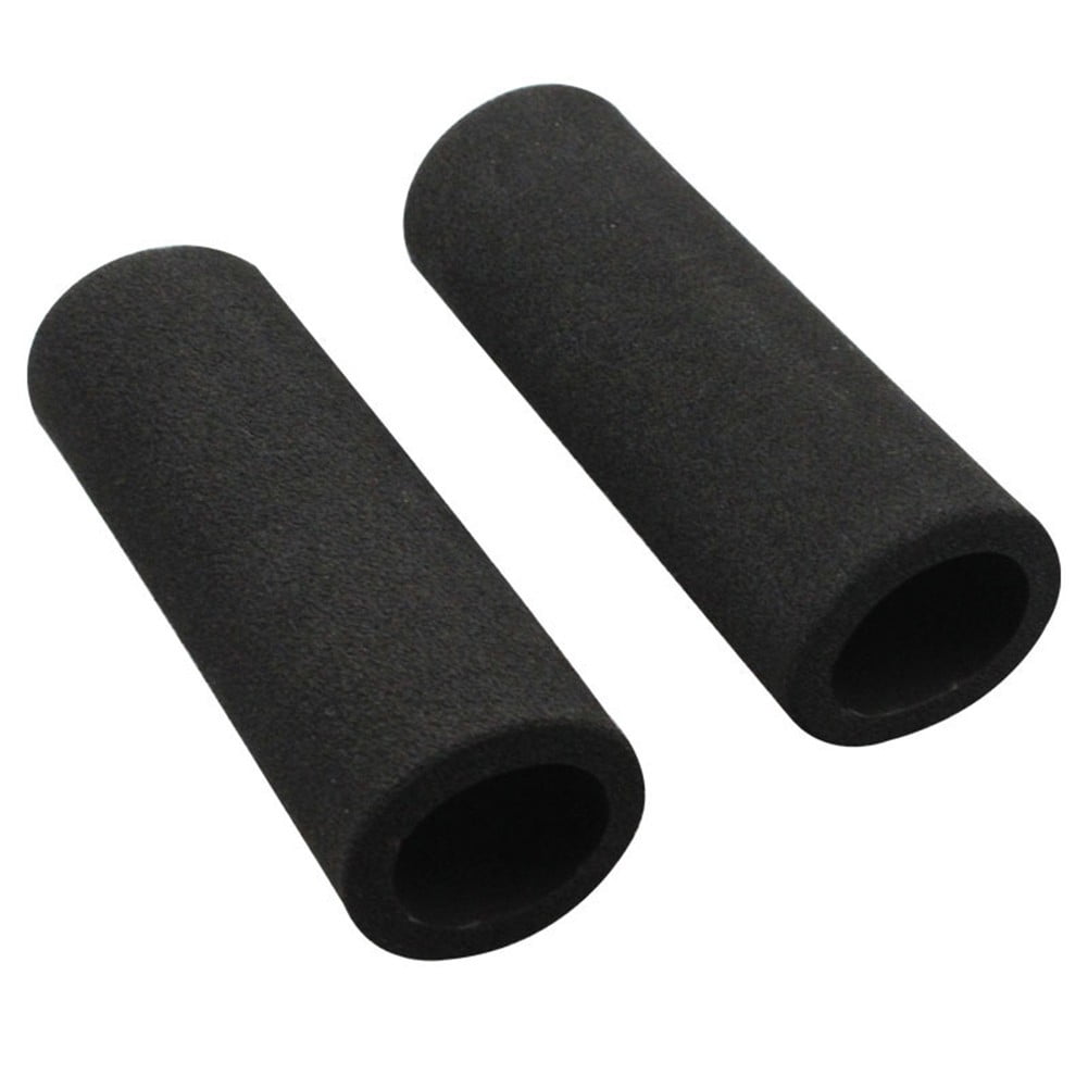 2 Pcs Black Foam Motorcycle Handlebar Cover Non-Slip for 1.25-1.45in ...