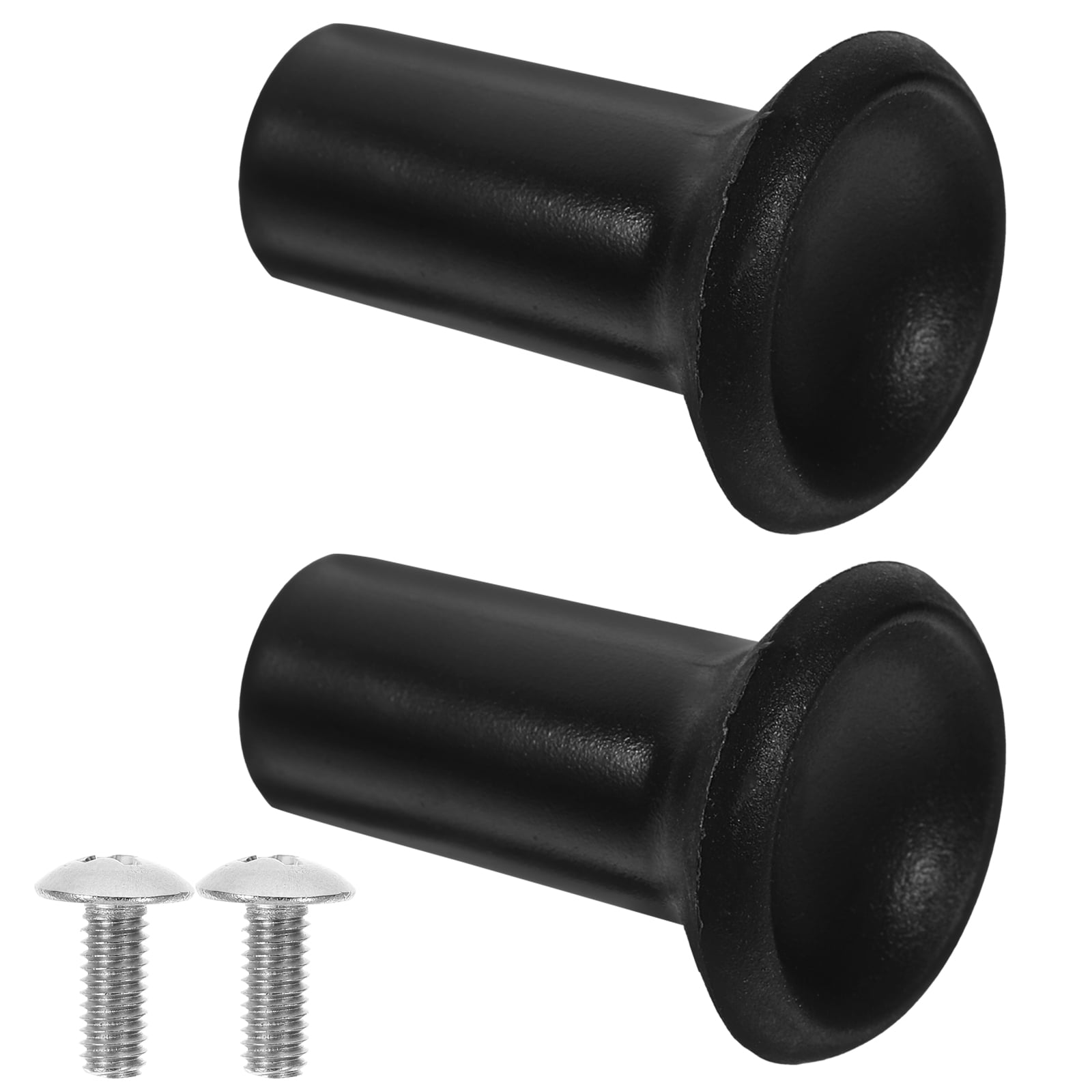 2 Pcs Black Pegboard Hooks Utility Supermarket Shelf Key Fob Hanging ...