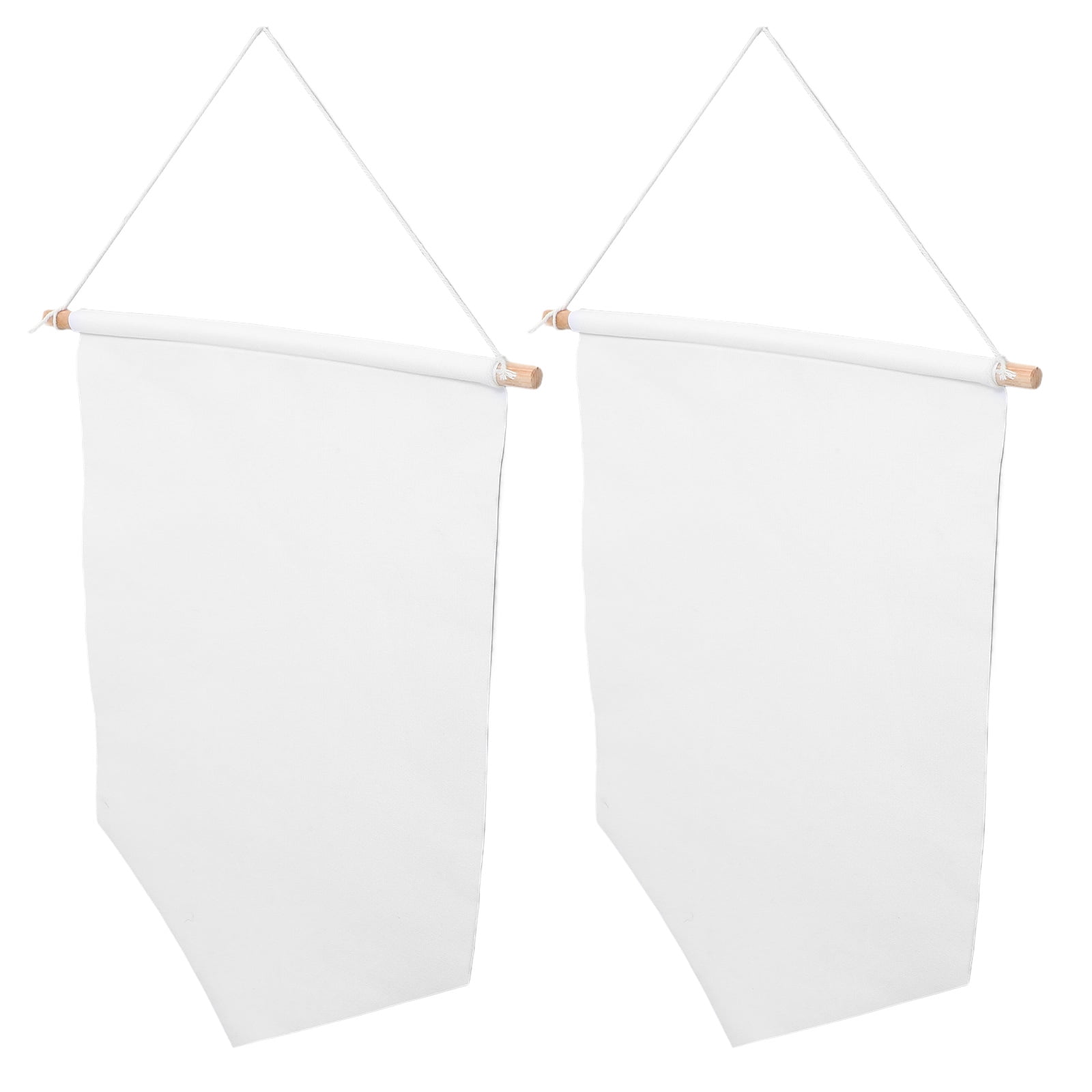 2 Pcs Blank Camping Flag Lawn Ornaments Plain Garden Flag Patio Flag ...