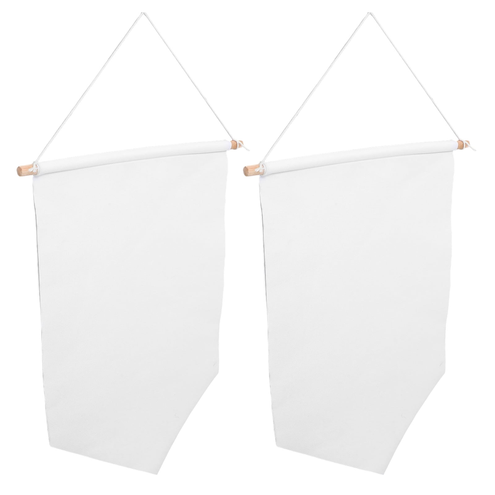 2 Pcs Blank Camping Flag Outdoor Decorations Banner Flags Blank Banner ...