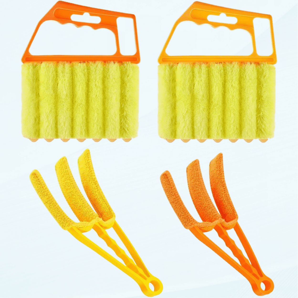 2 Pcs Blind Cleaner Duster Tool, Handheld Mini Duster Brush for Window ...
