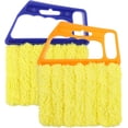 2 Pcs Blind Duster for Wood Blinds, 7-Finger Microfiber Washable ...