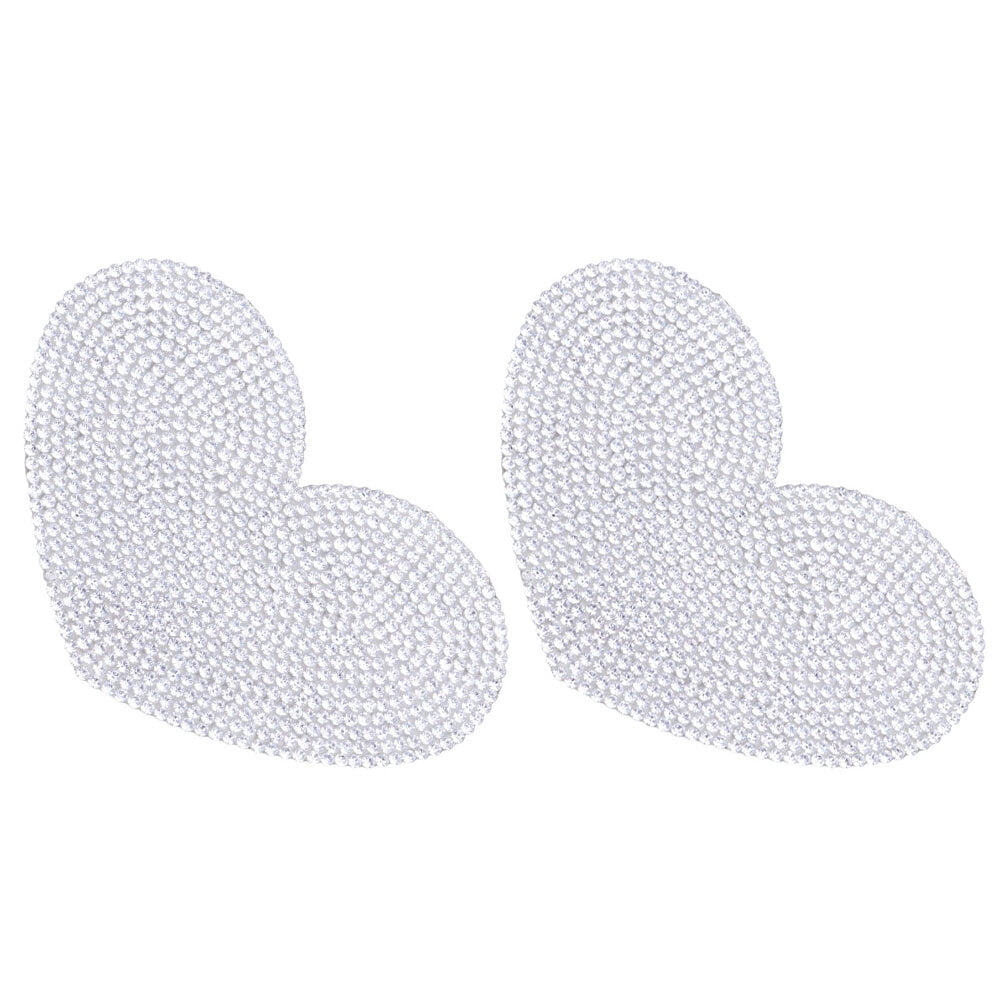 MOKKHNB Crystal Rhinestone Decals White Rhinestone 2Pcs - Walmart.com