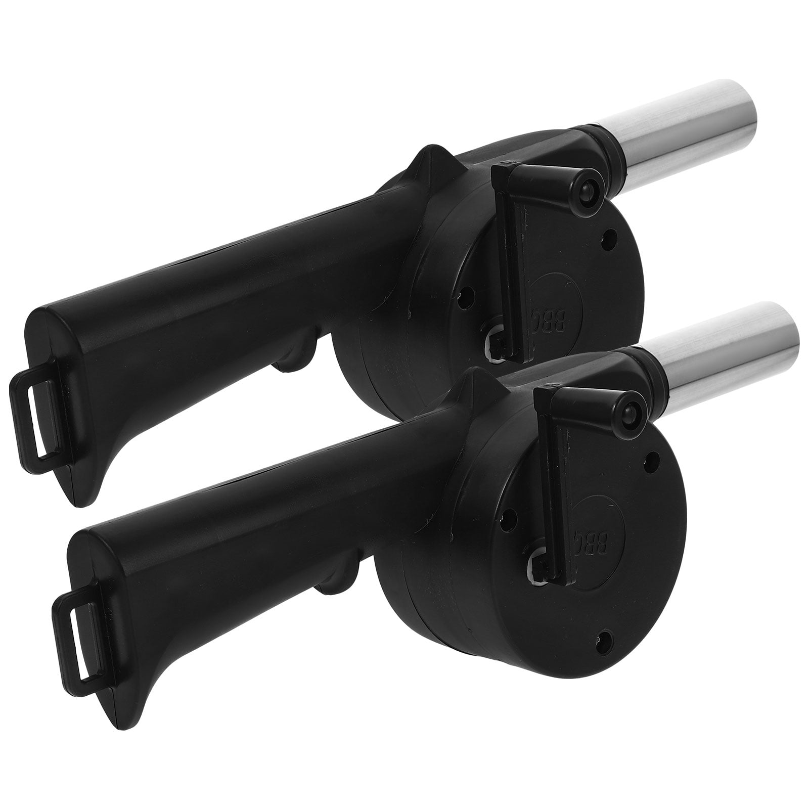 2 Pcs Blower Grilling Inflatable Grills Mini Dryer Tools Black ...