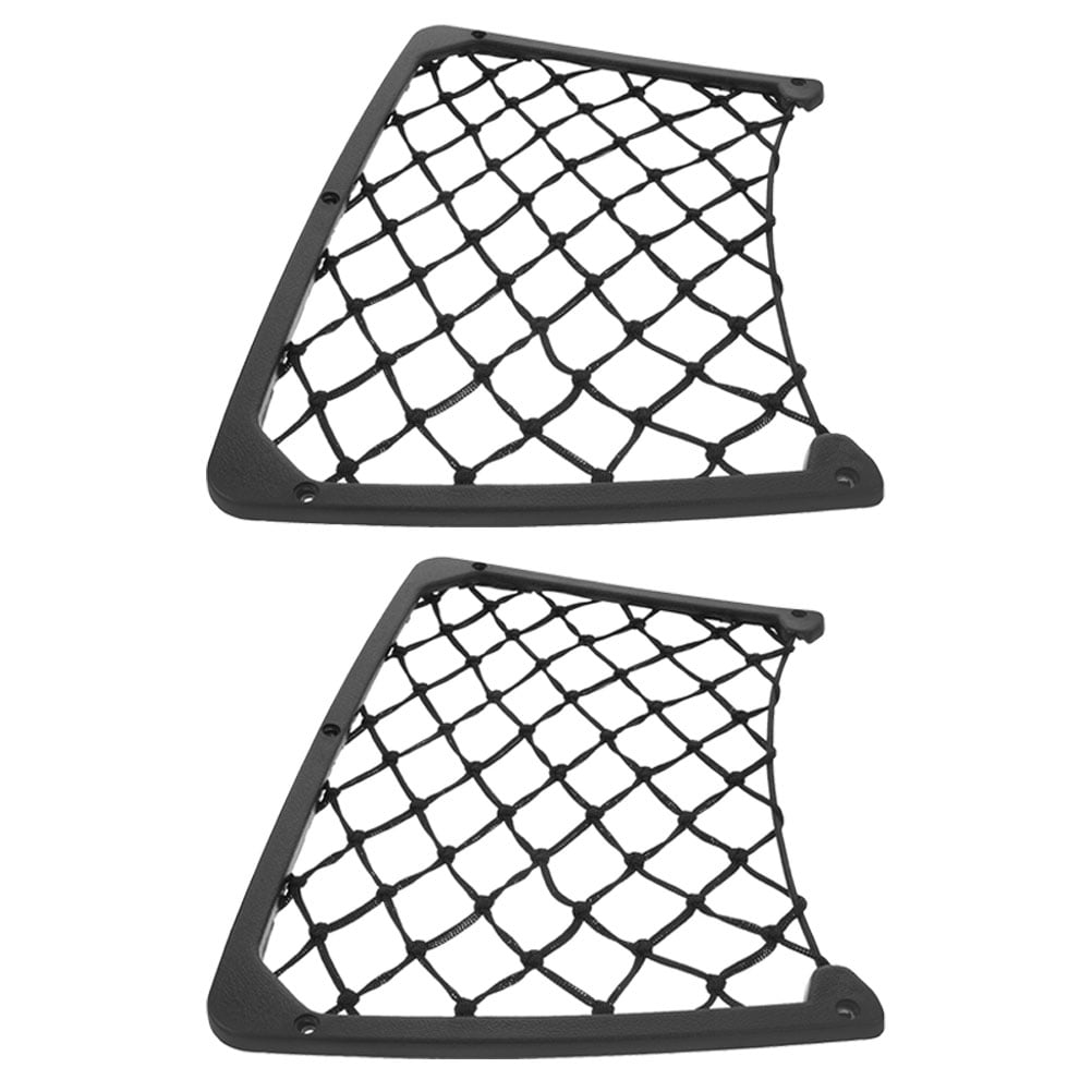 2 Pcs Boat Mesh Net Holder Net Storage Organizer 31X21.5cm Black ...