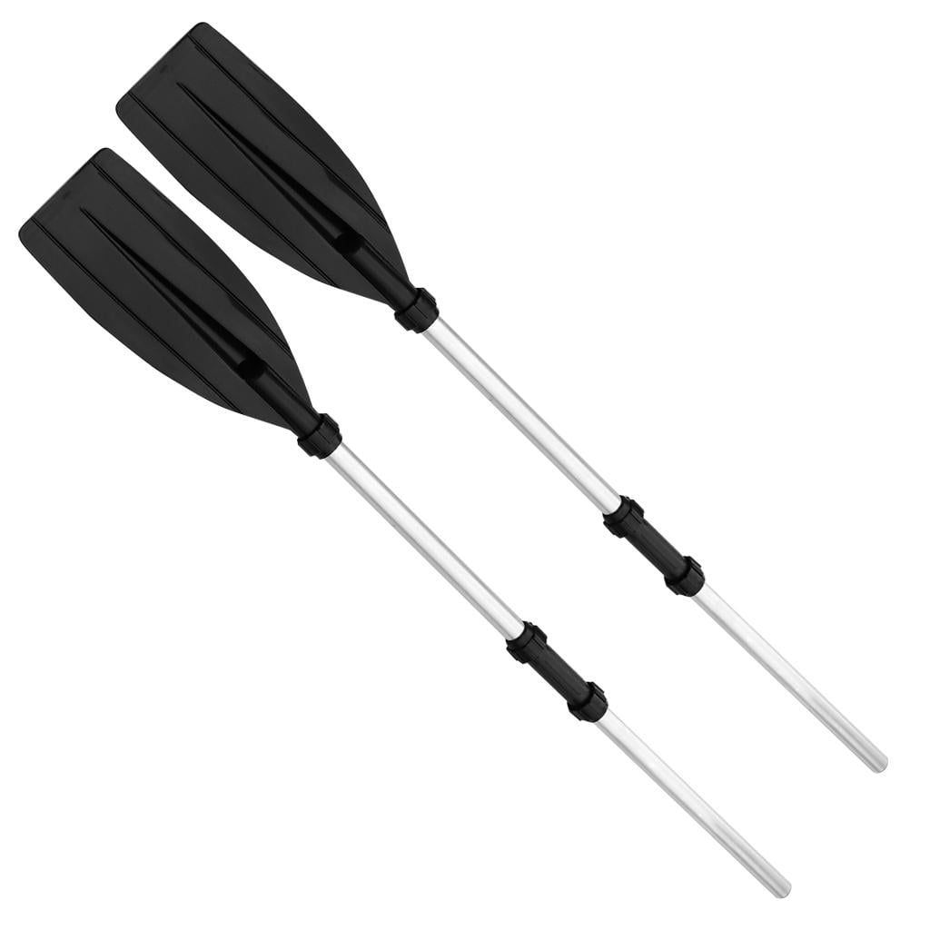 2 Pcs Boat Oars Kayak Paddles Aluminum Alloy Boat Canoe Detachable ...