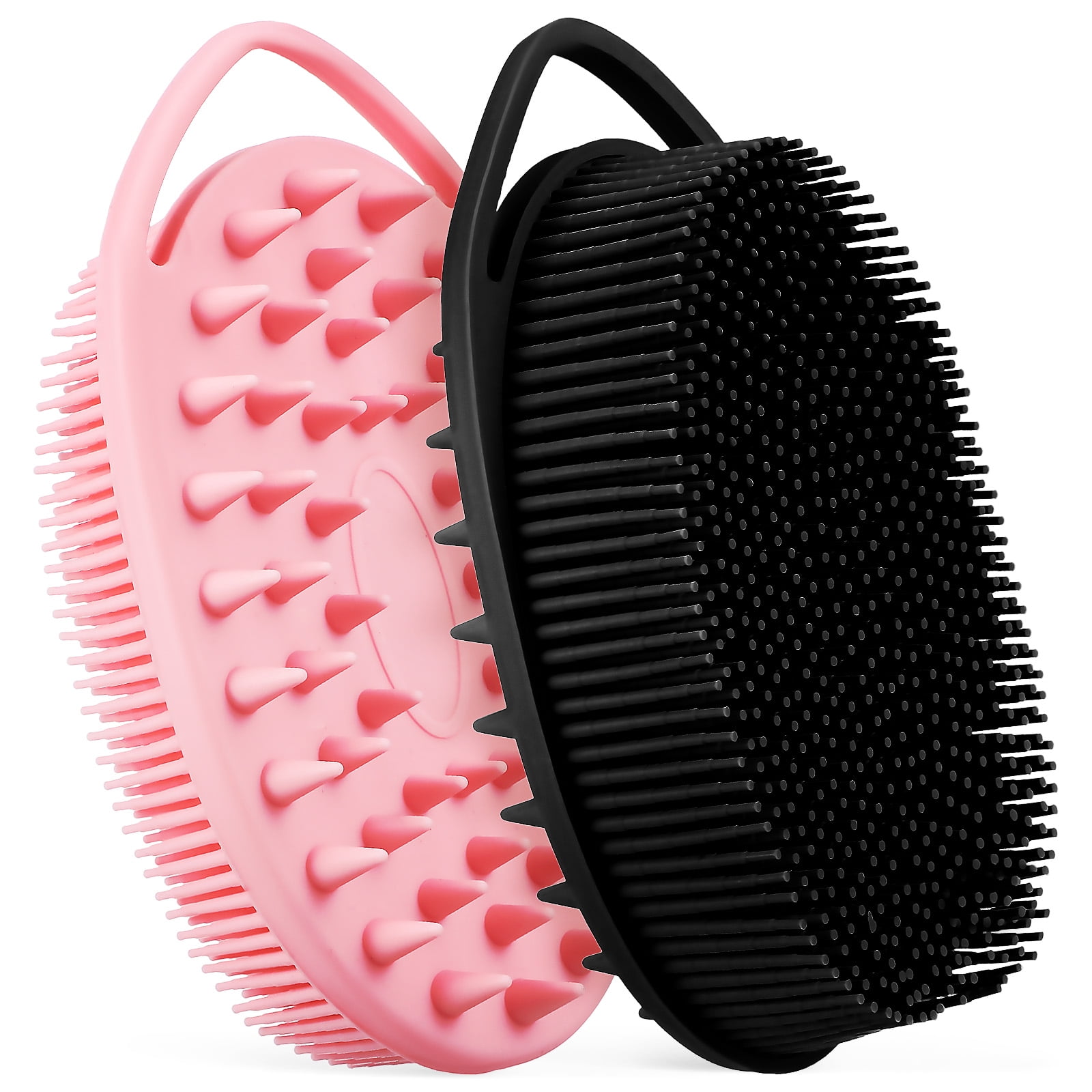 2 Pcs Body Body Shower Body Wash Scrubber Exfoliating - Walmart.com