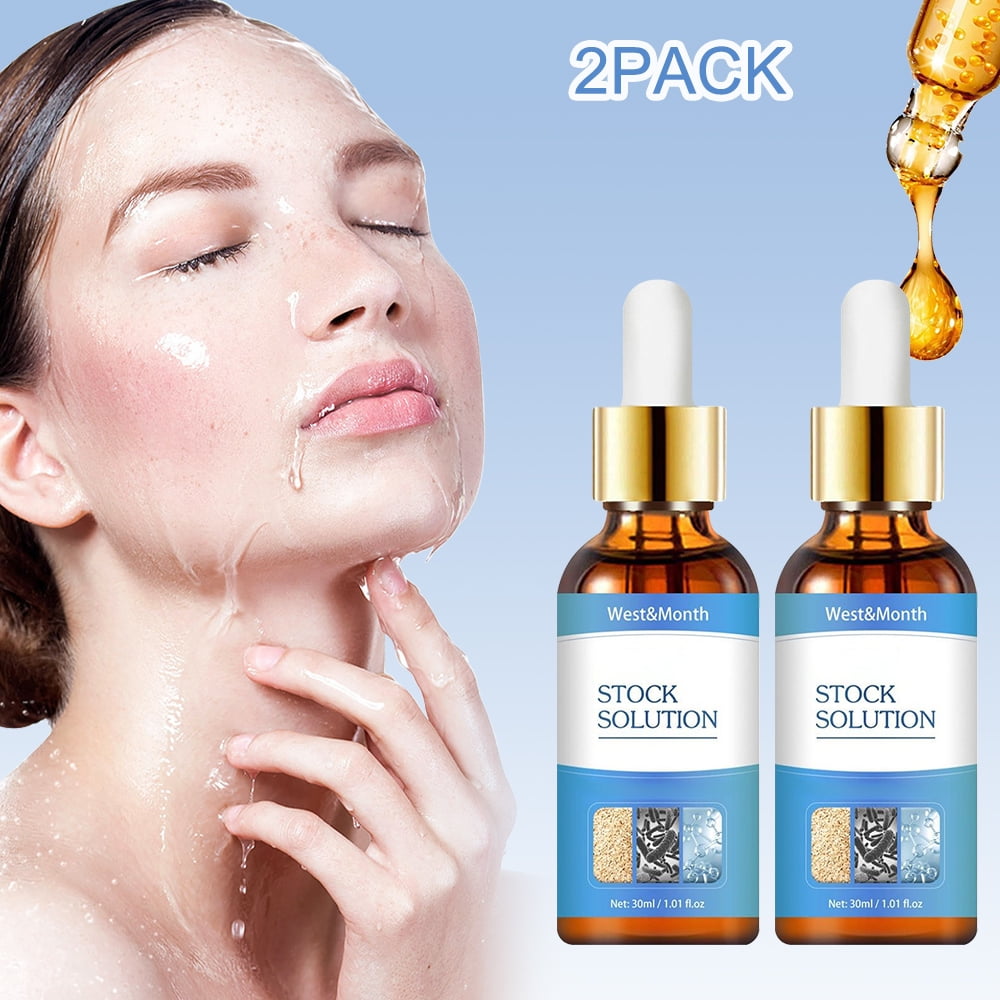 2 Pcs Botox Stock Solution Facial Serum, Botox Face Serum Botox in a ...