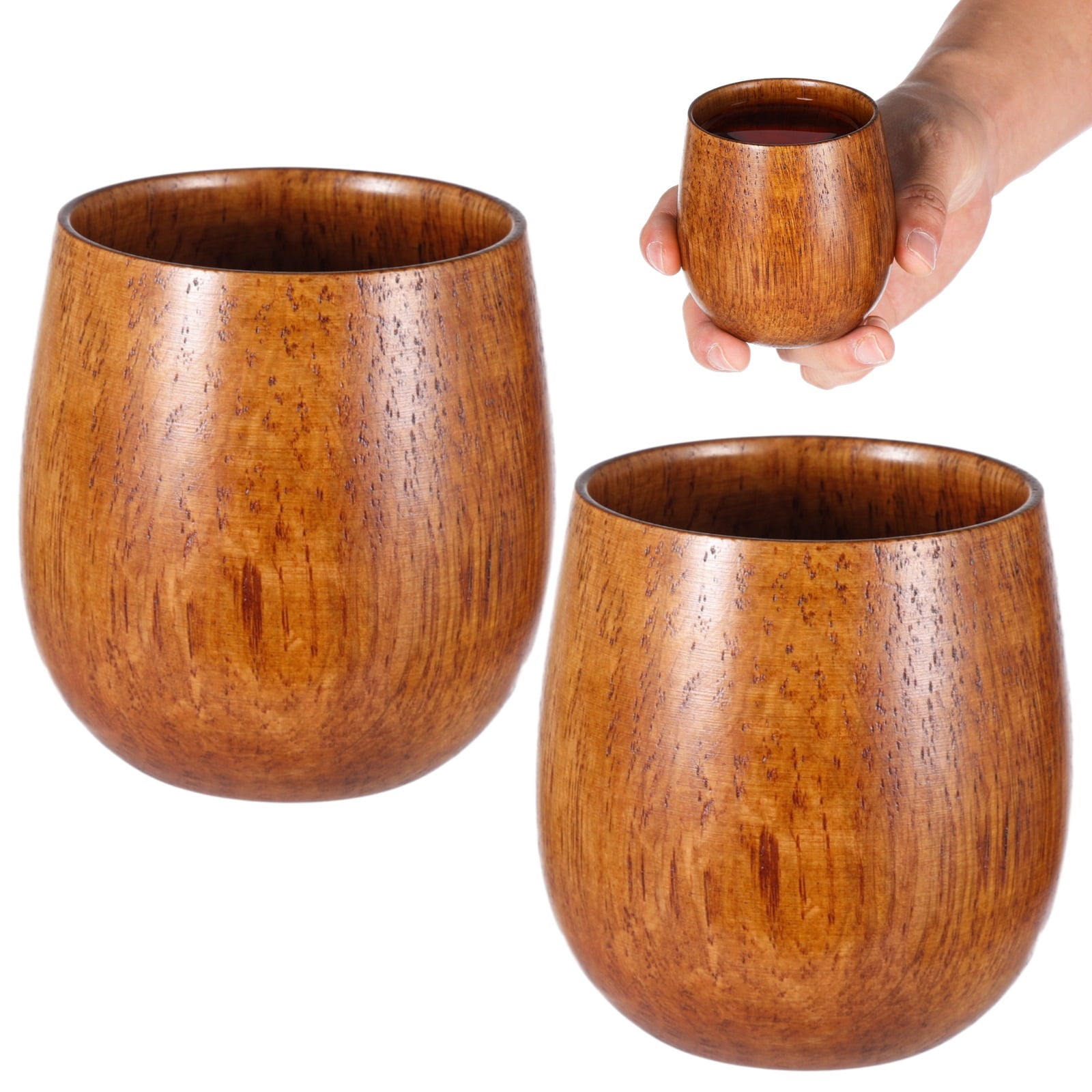 2 Pcs Bourbon Whiskey Glasses, Wooden Bourbon Presents for Men, Bourbon ...