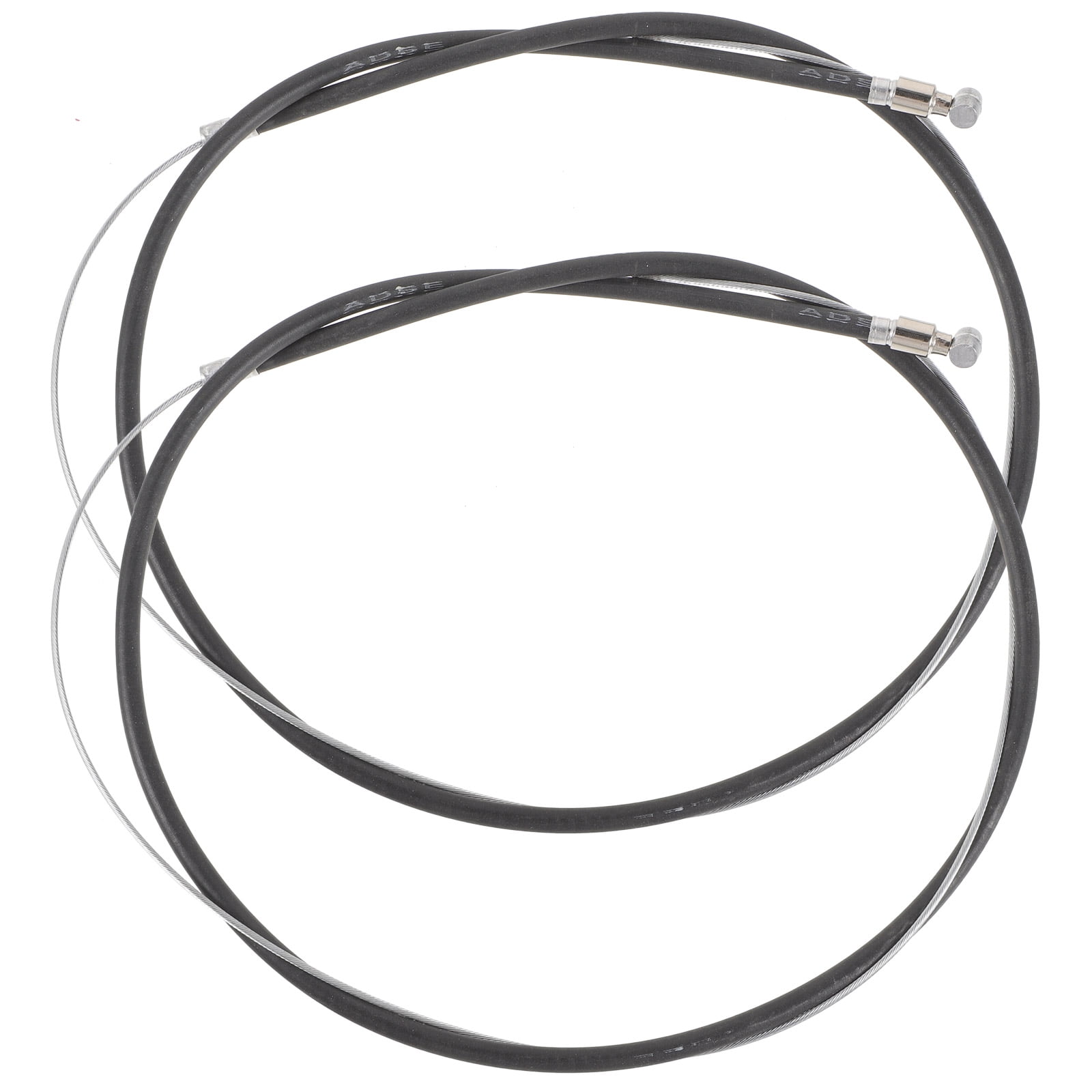 WRISTBIQUE Cycle Brake Cable Kit Steel Black 2Pcs Prevent Sliding ...
