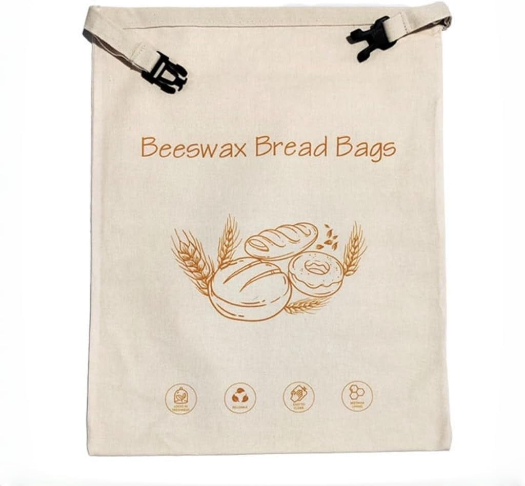 2-Pcs Bread Bag | Food Bread Bags for Homemade Storage | Food Storage ...