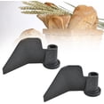 2 Pcs Bread Maker Kneading Paddle, Stainless Steel Non Stick Machine ...