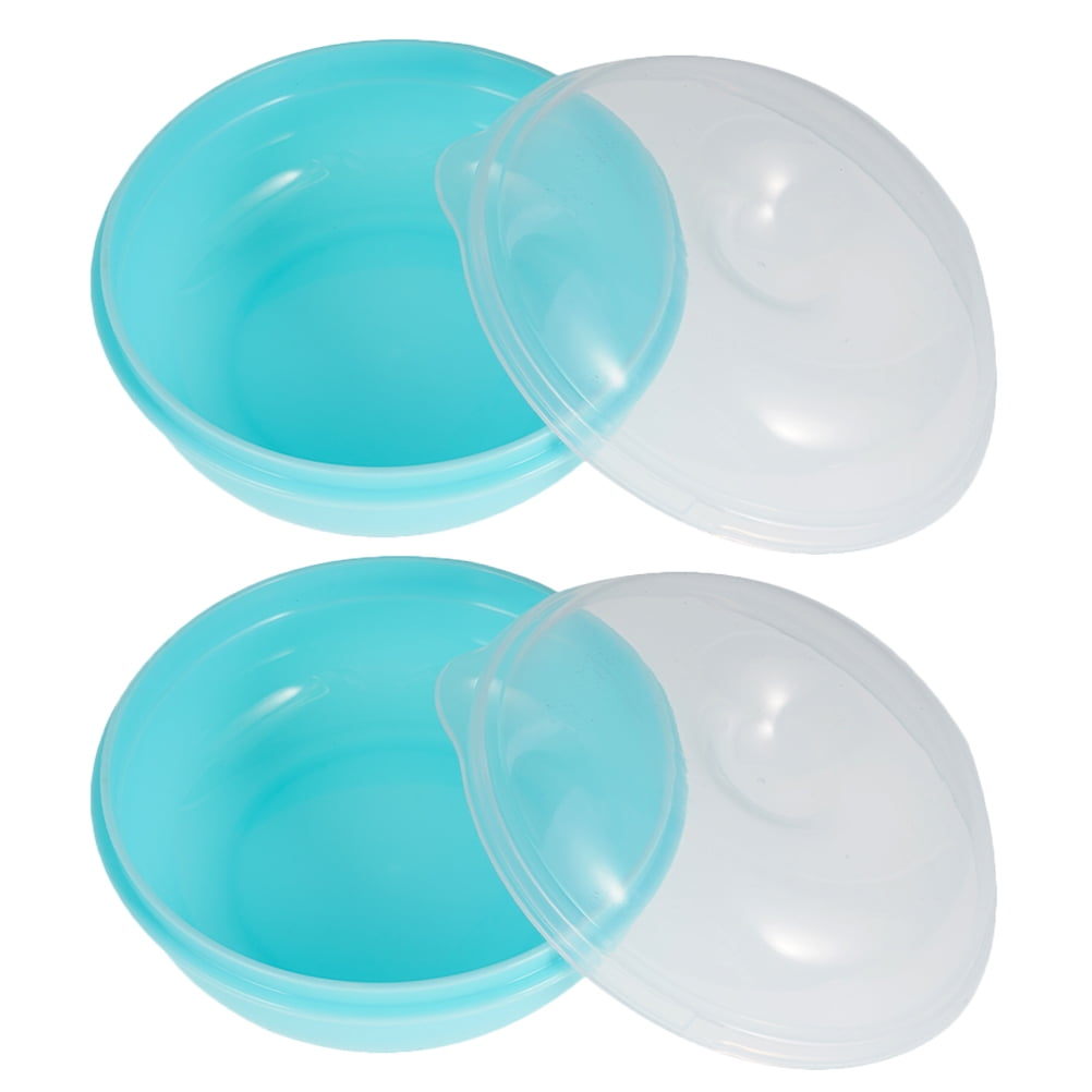 2 Pcs Bread Storage Box Bread Container Bagel Storage Muffin Fresh ...