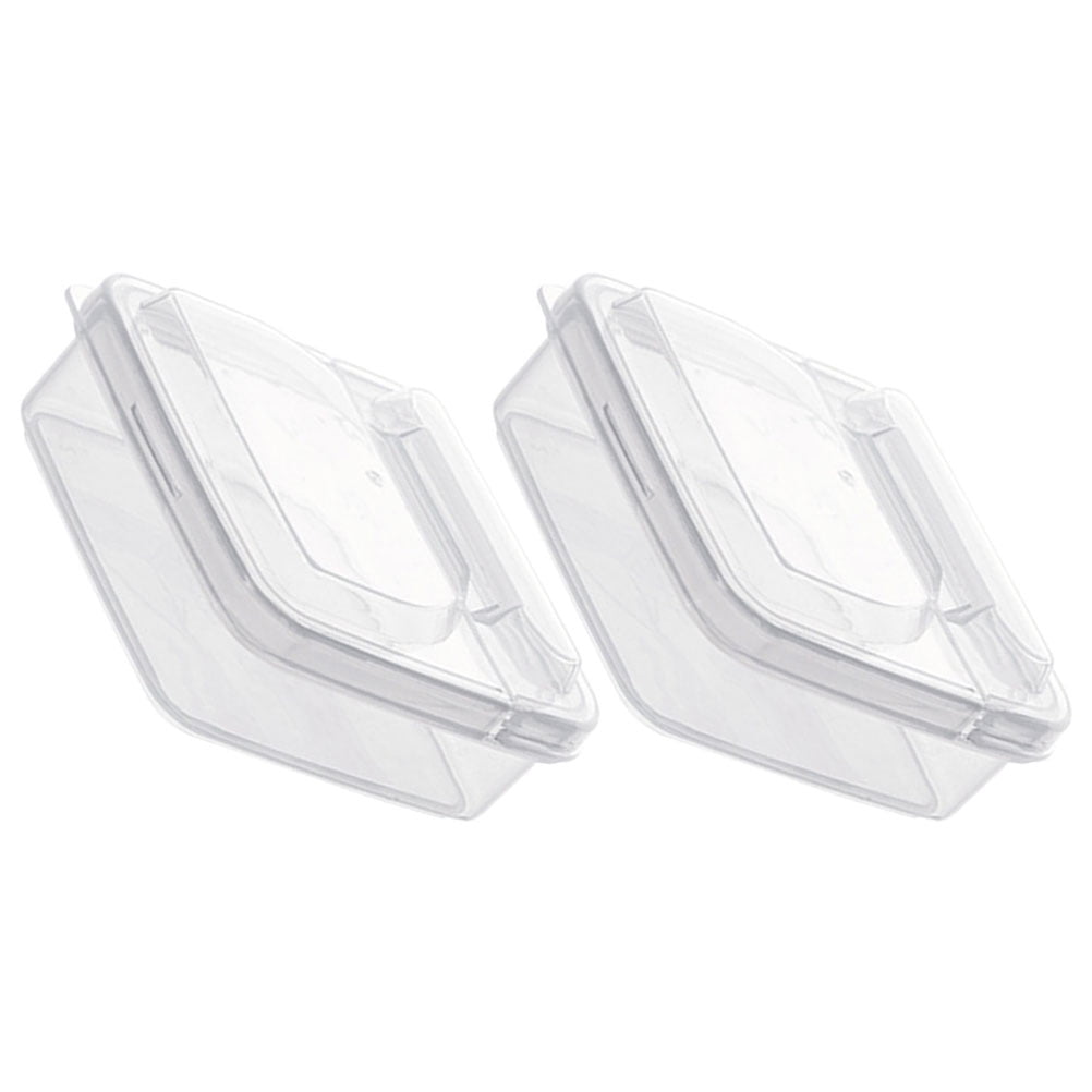 2Pcs Cheese Storage Containers Refrigerator Cheese Slice Boxes for ...