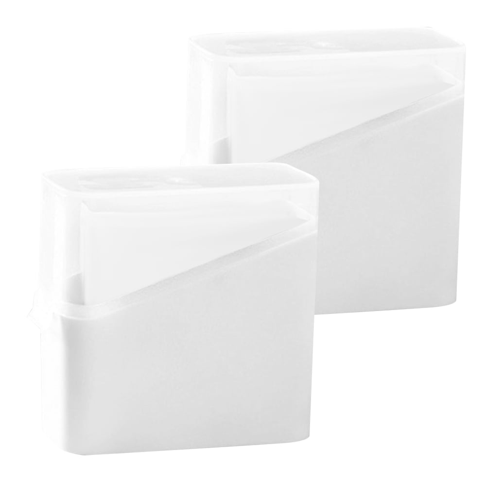 2 Pcs Butter Keeper Storage Container Cheese Box Mini Fridge Tea Bags ...