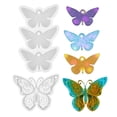 2 Pcs Butterfly Earring Combination Ornament Mold Epoxy Resin Jewelry ...