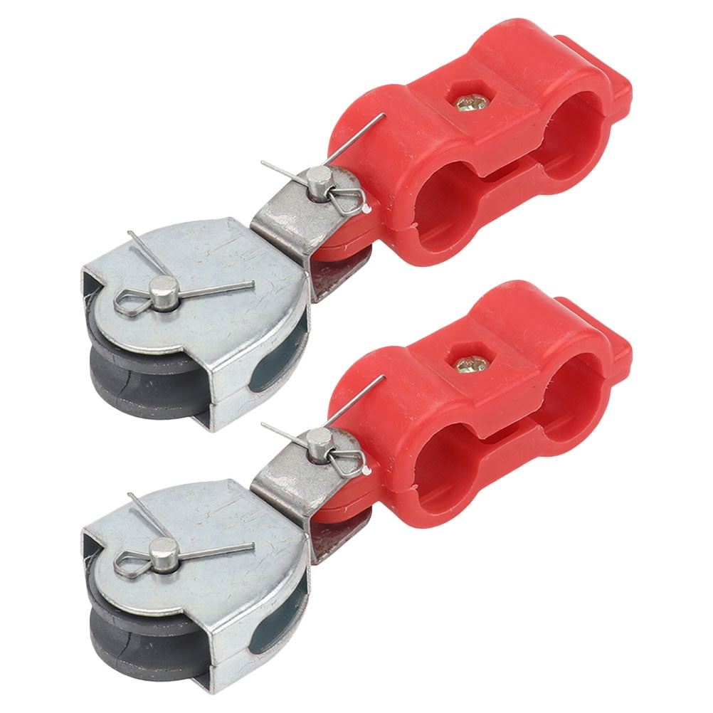 2 Pcs Cable Pulley Bearing Lifting Pulley Mini Pulley Rope Pulley Chain ...