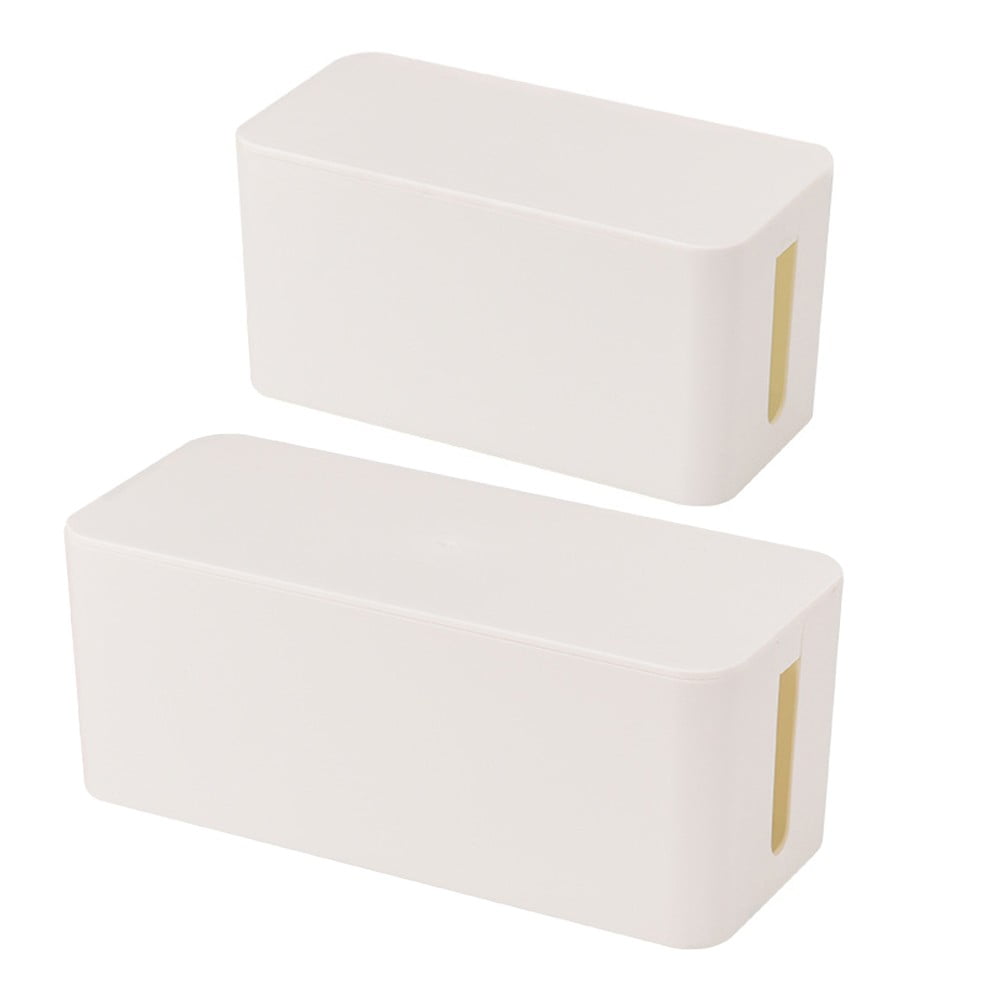 2 pcs Cable Tidy Box for Cable and Cord Management, Cable Box, Cable ...