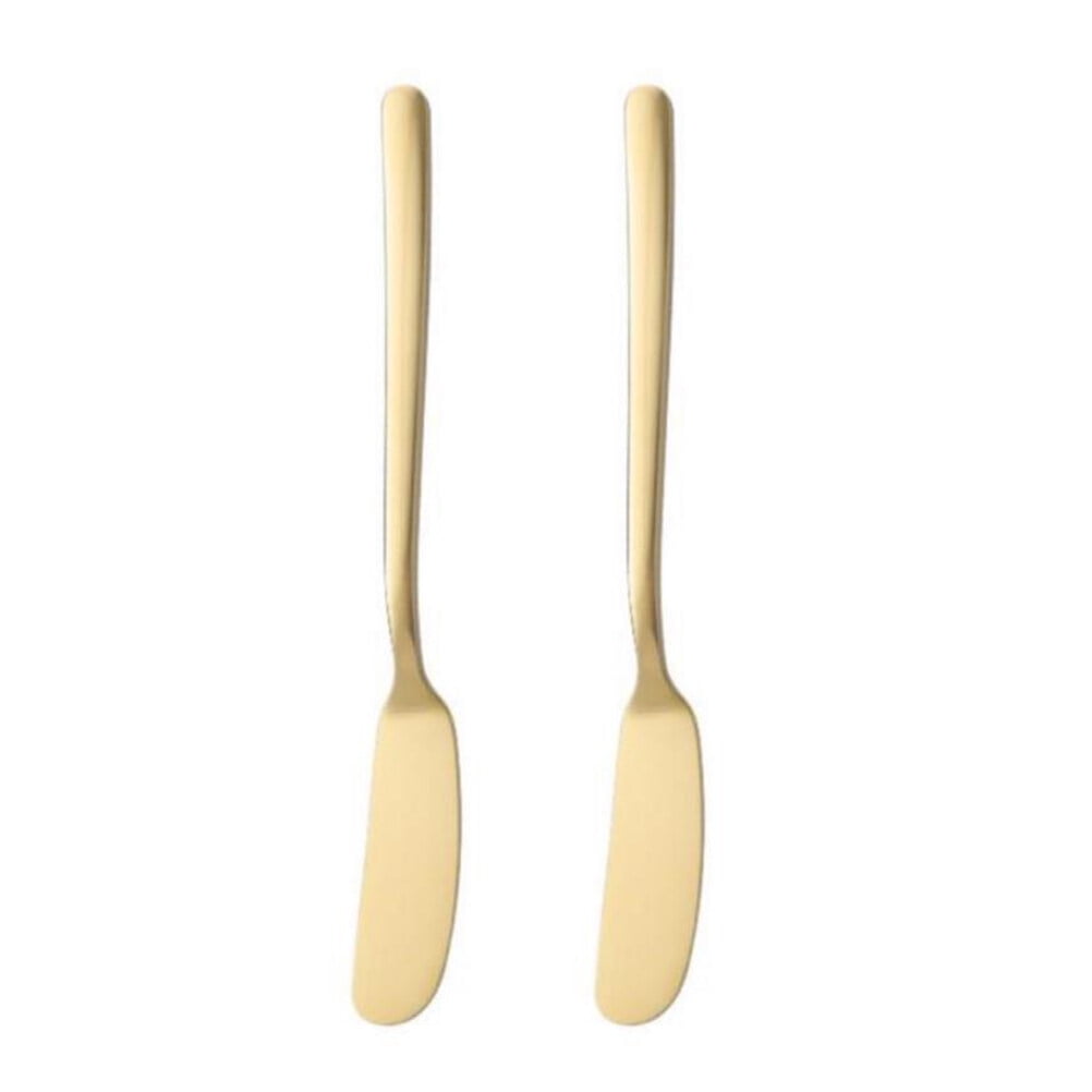 2 Pcs Cake Decorations Cheese Blade Butter Cutter Steel Spreader ...