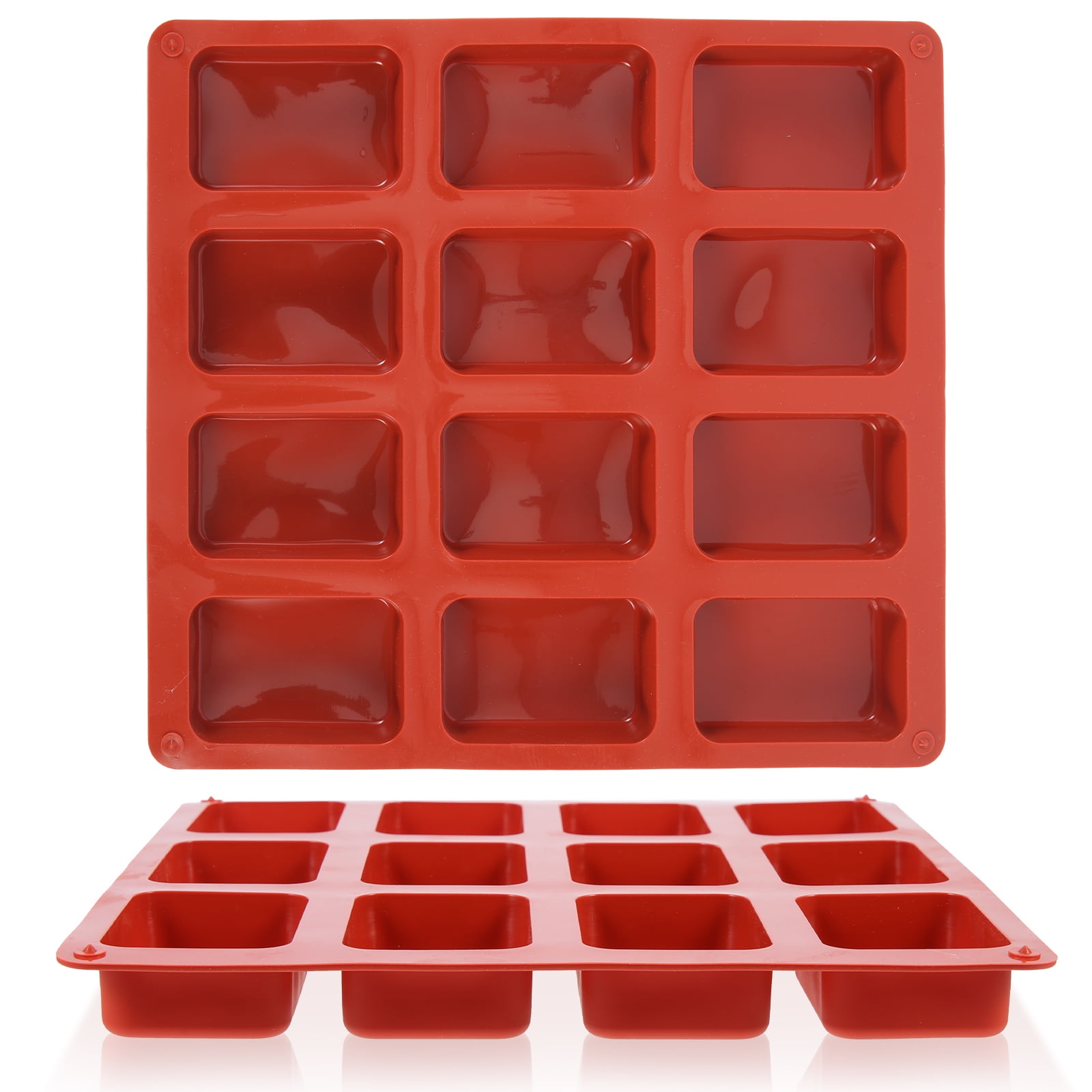 2 Pcs Cake Mold Molds for Baking Chocolate Silicone Biscuits Shapes ...