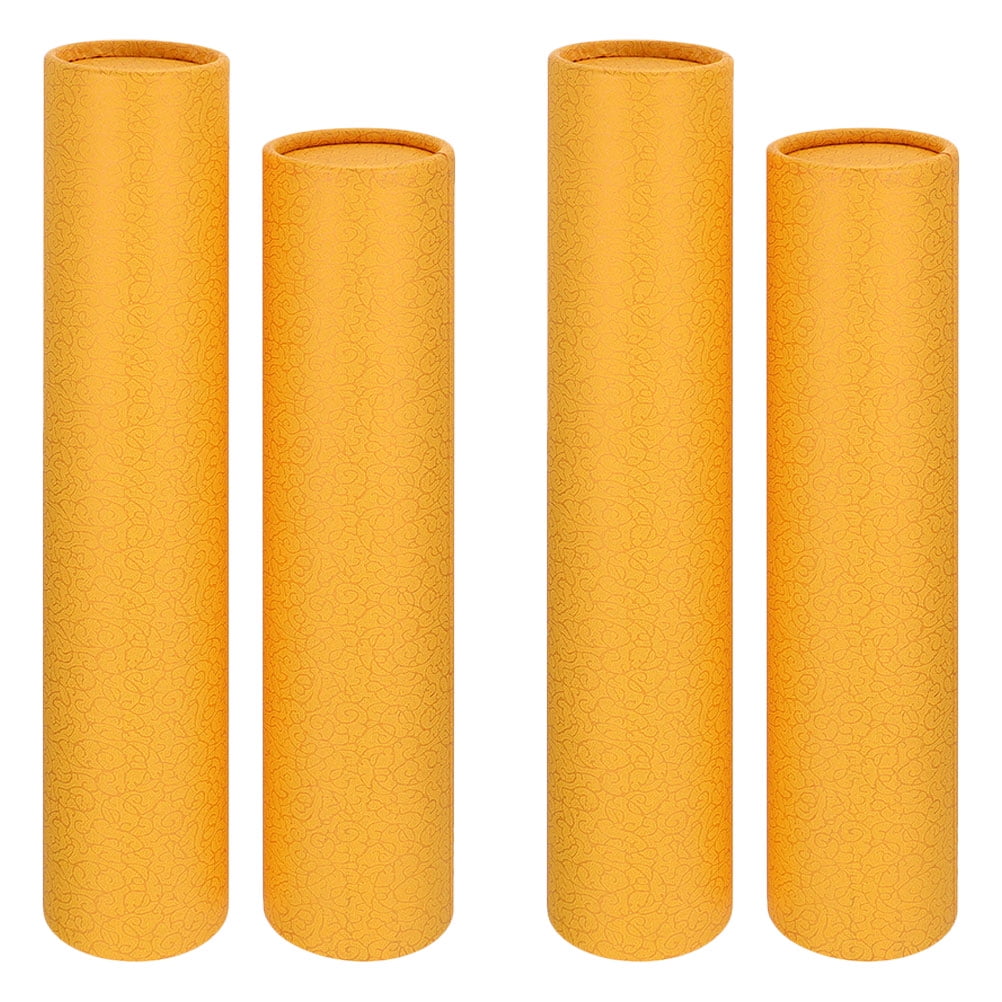 Yellow Storage Box for Calligraphy and Paintings with Durable Paper ...