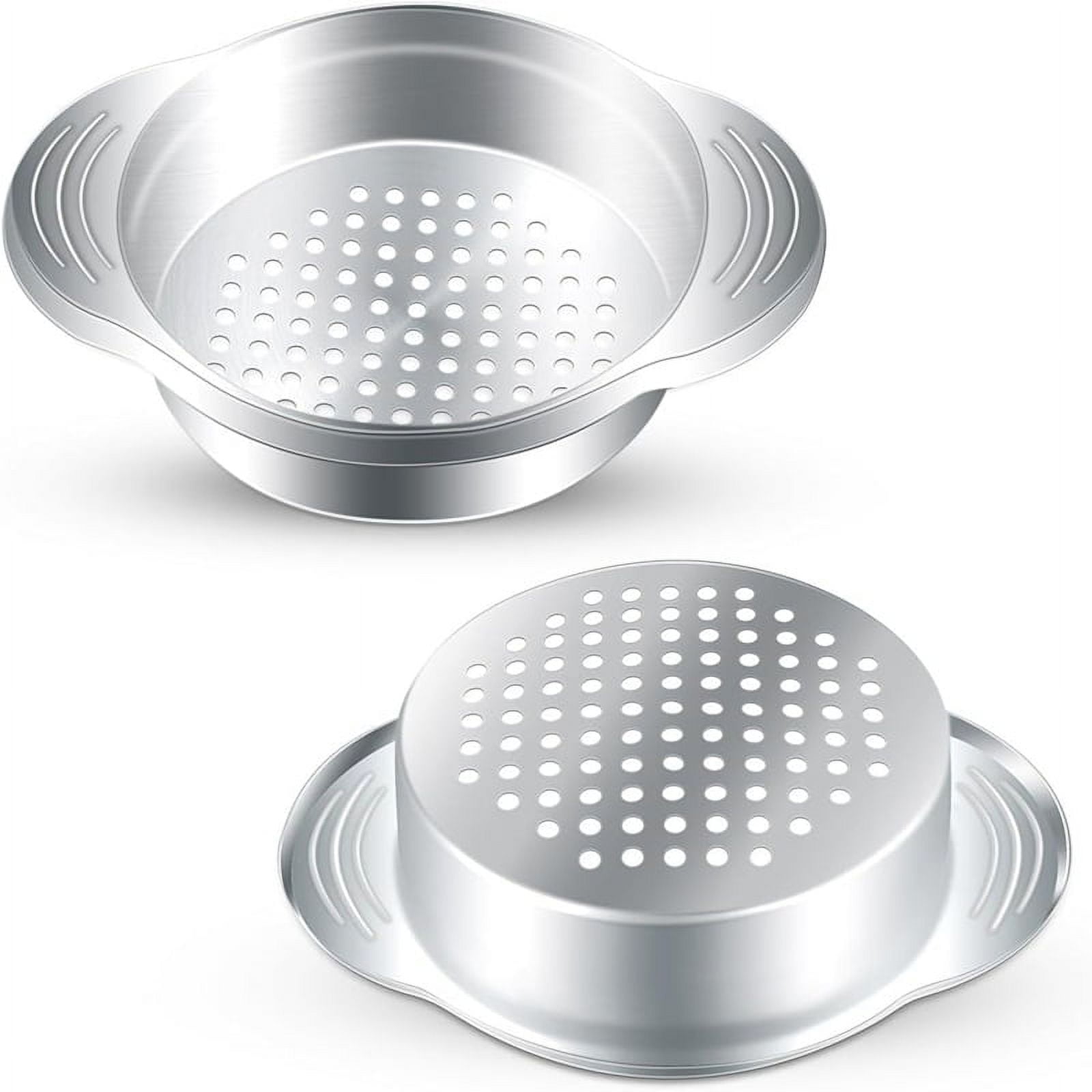 2 Pcs Can Strainer Stainless Steel Tuna Can Strainer Food Can Strainer ...