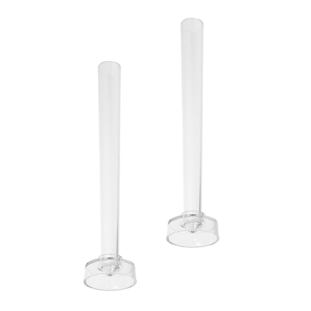 2 Pcs Candle Mold Conical Rod Decorate Candles Molds for Wax Plastic ...