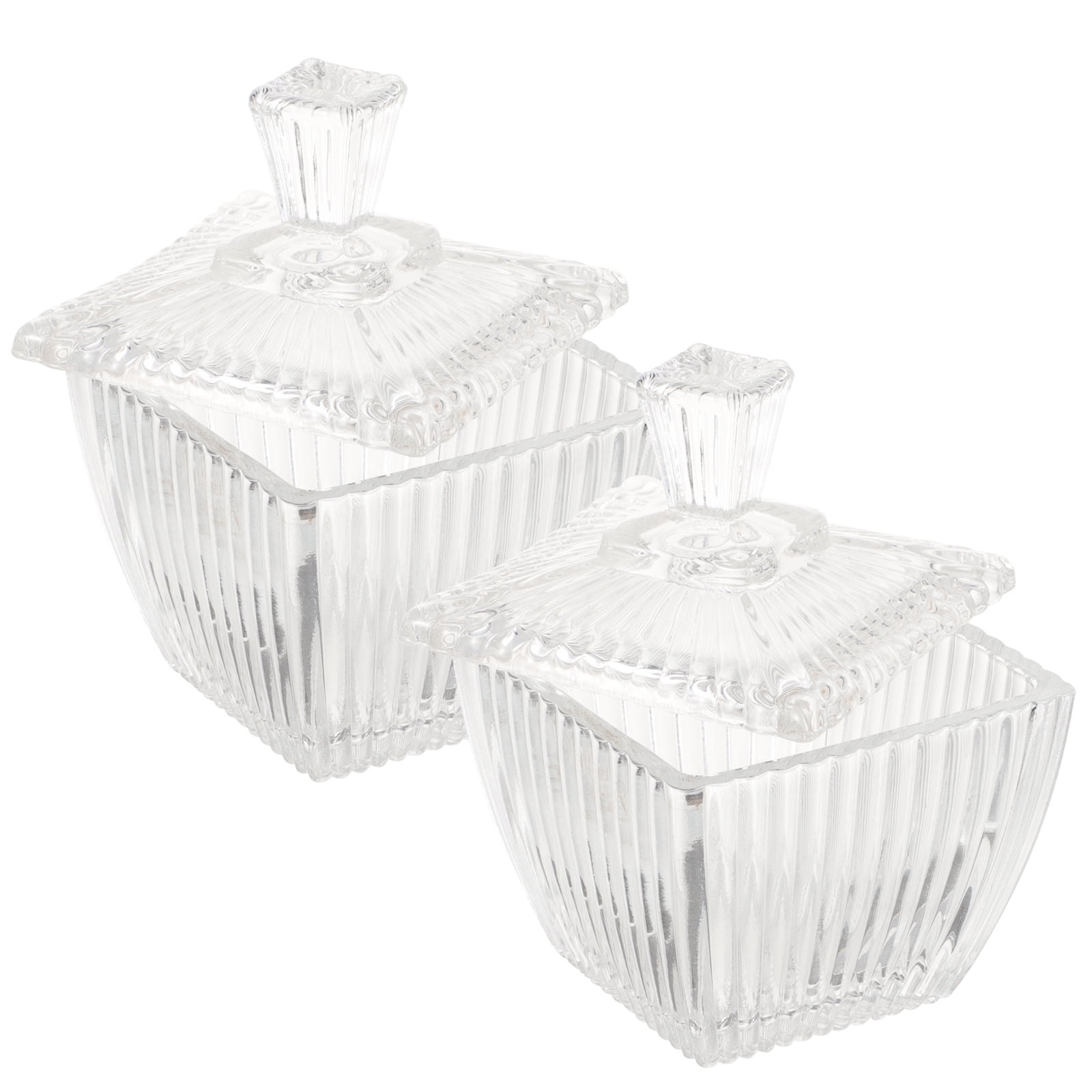 2 Pcs Candy Jar Coffee Canisters Sugar Cube Container Containers for ...