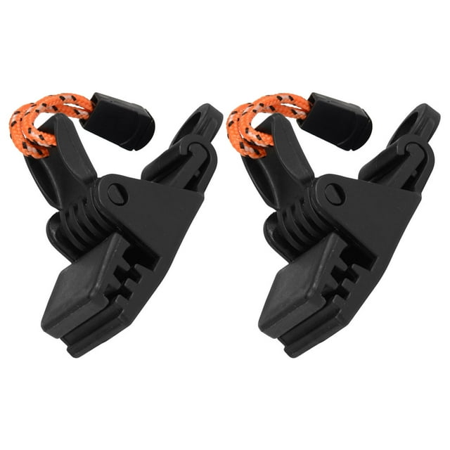 2 Pcs Canopy Tent Clamps Heavy Duty Fasteners Outdoor Car Awning Clips ...