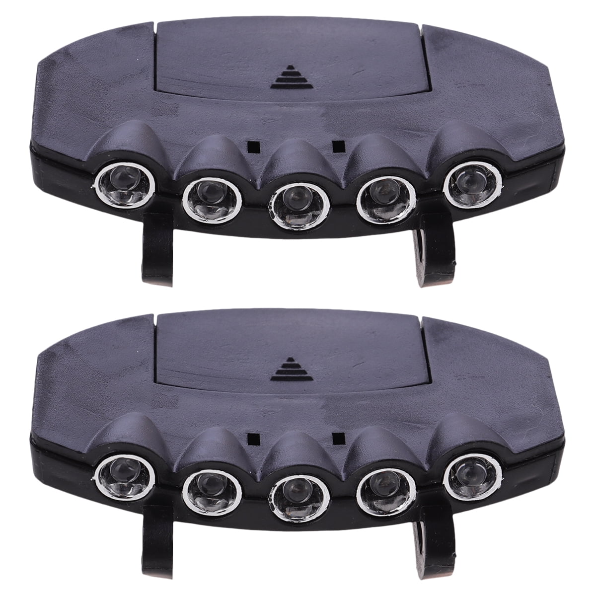 2 Pcs Head Lamp LED Headlight Smart Fishing Headlamp Cap Lamp for Hat ...