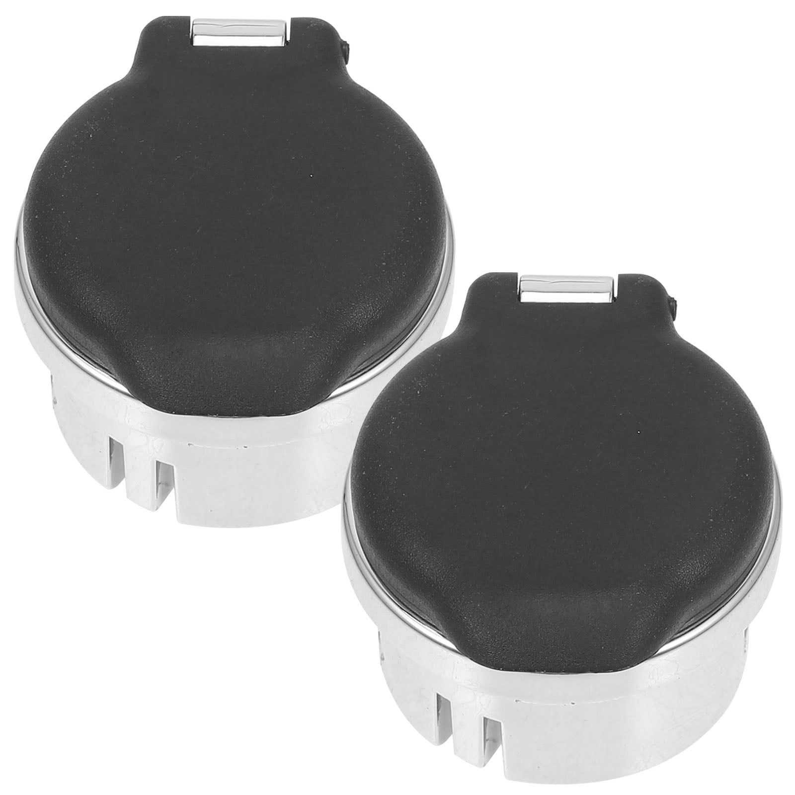 2 Pcs Car Accessories Cigarette Lighter Plug Cover Socket Cigarettes ...