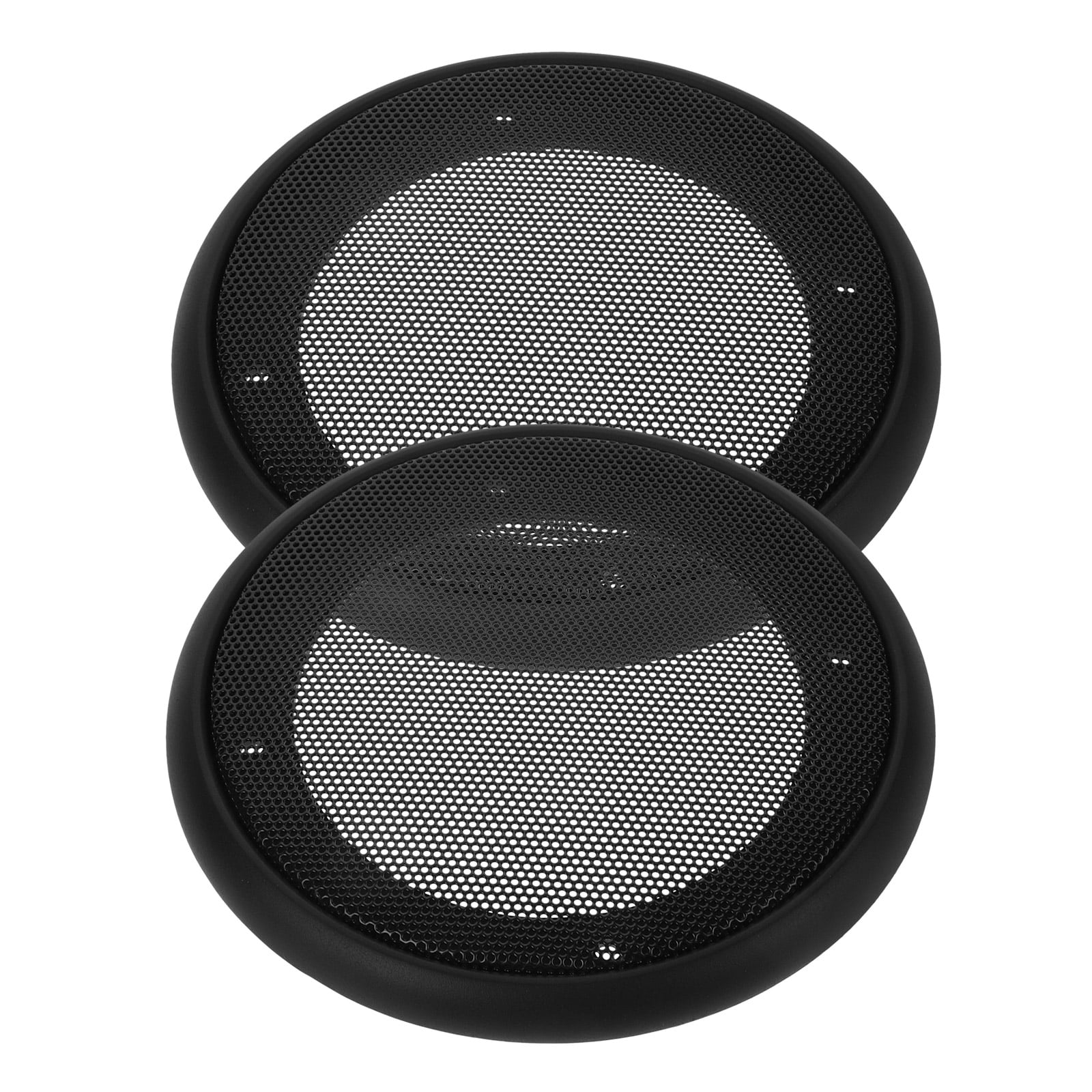 2 Pcs Car Audio Grille Car Subwoofer Speaker Grills Car Speakers Black ...