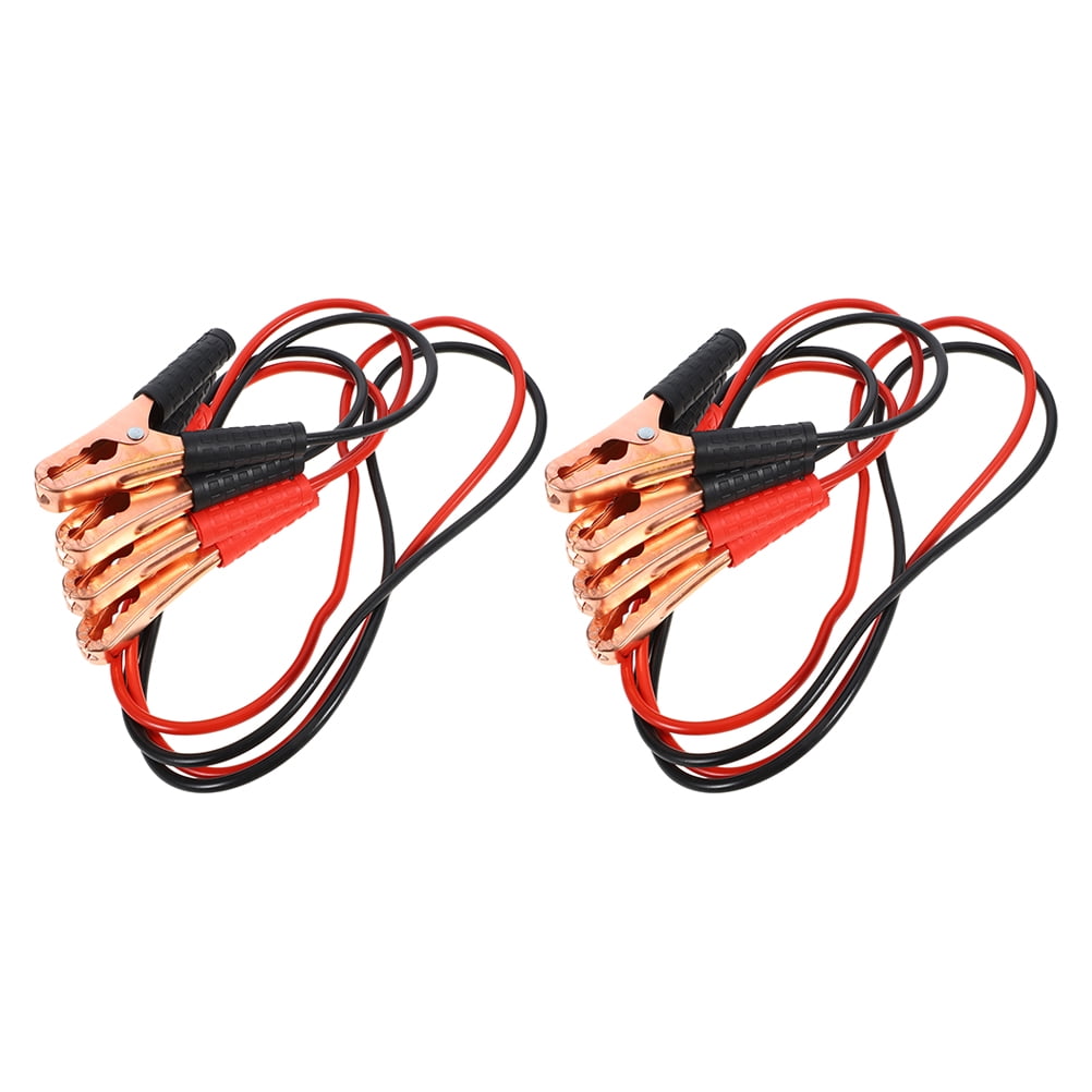 OFFIGAM 2Pcs Assorted Color Jumper Cables for Car with Durable Plastic ...