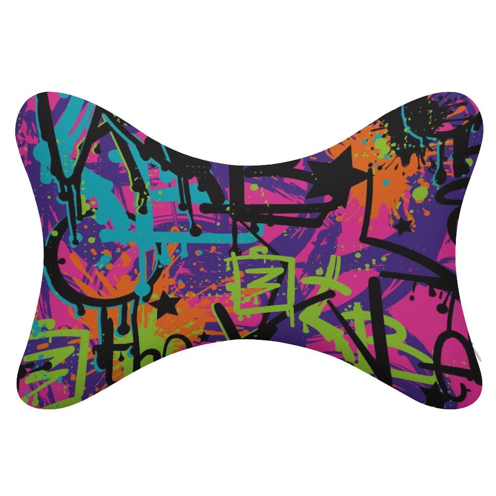 2 Pcs Car Bone Pillow 11×7.9×3.5in With Pillow Core With Zipper ...