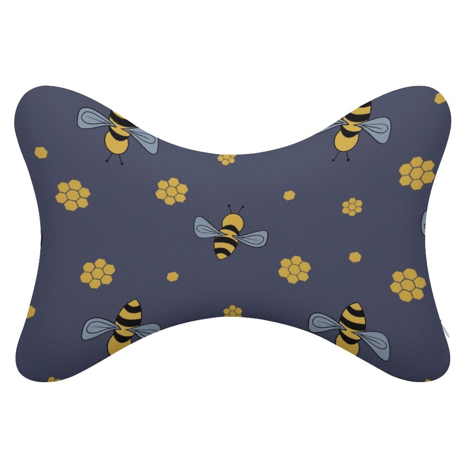 2 Pcs Car Bone Pillow 11×7.9×3.5in With Pillow Core With Zipper ...