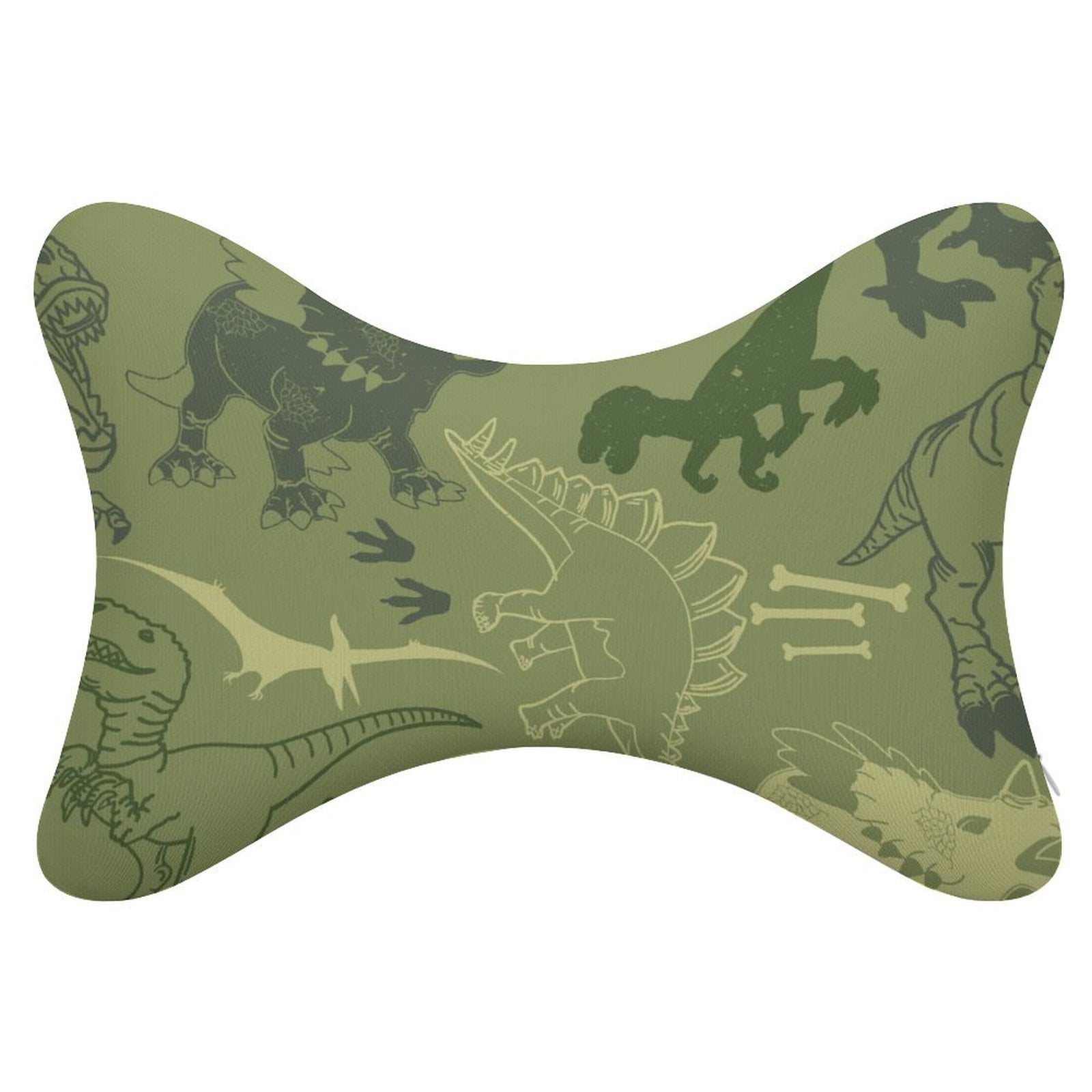 2 Pcs Car Bone Pillow 11×7.9×3.5in With Pillow Core With Zipper ...
