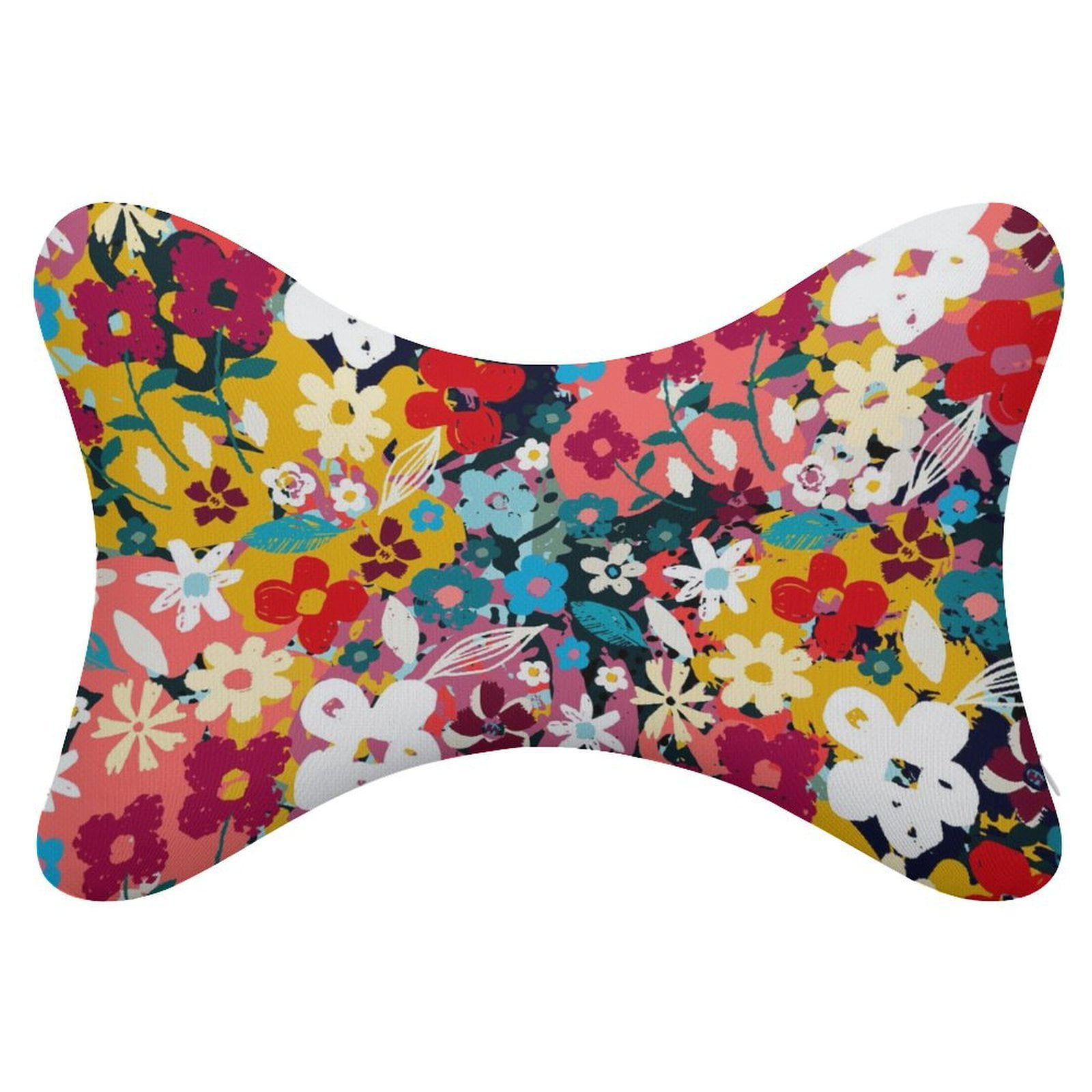 2 Pcs Car Bone Pillow 11×7.9×3.5in With Pillow Core With Zipper ...