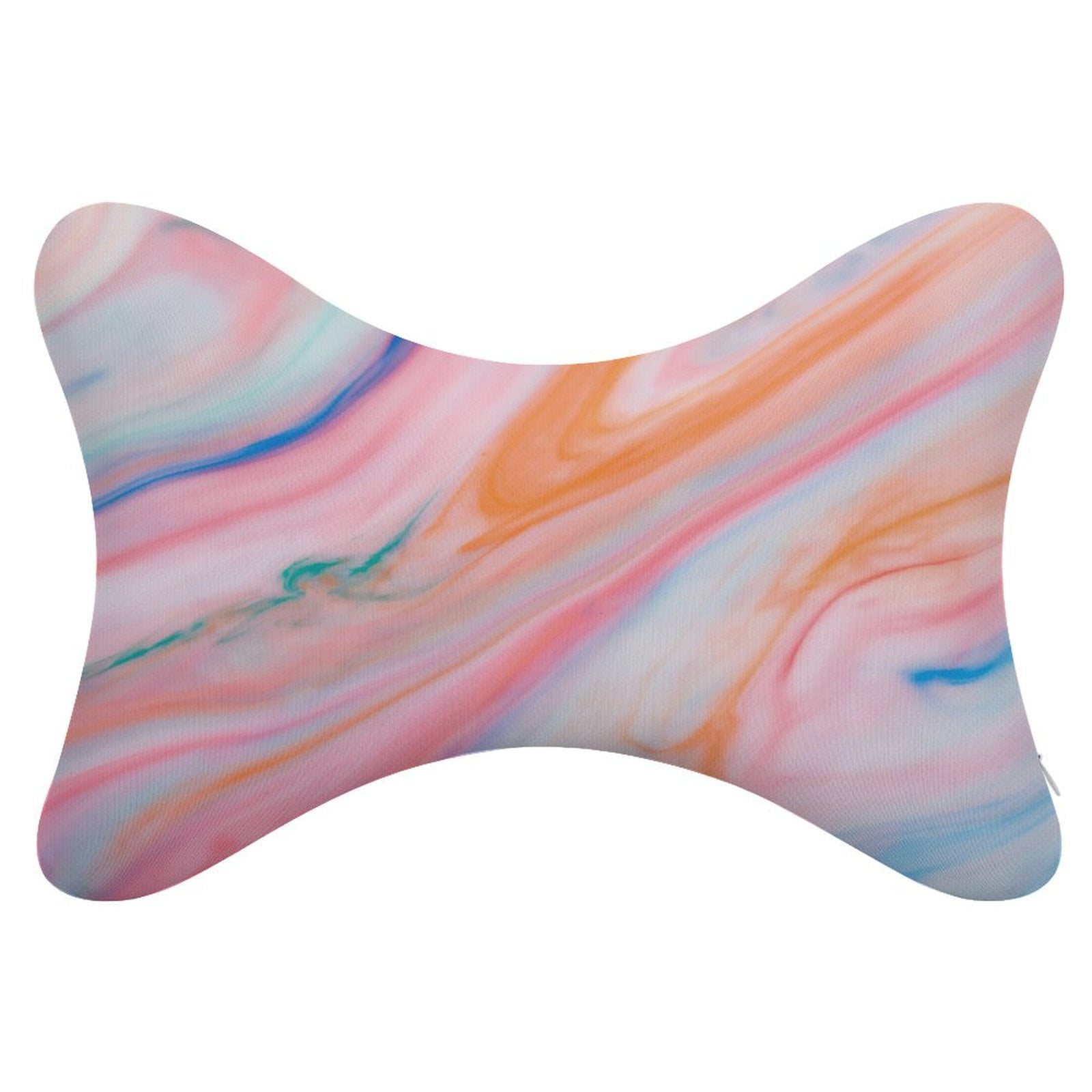 2 Pcs Car Bone Pillow 11×7.9×3.5in With Pillow Core With Zipper ...