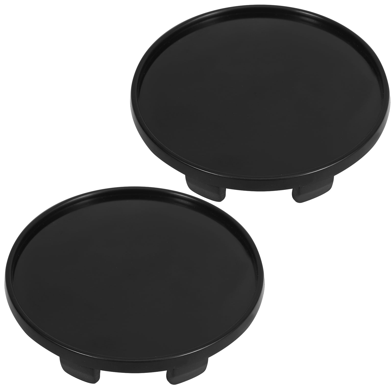 HEMOTON Black ABS Wheel Center Cap for Car DIY Decoration Easy ...