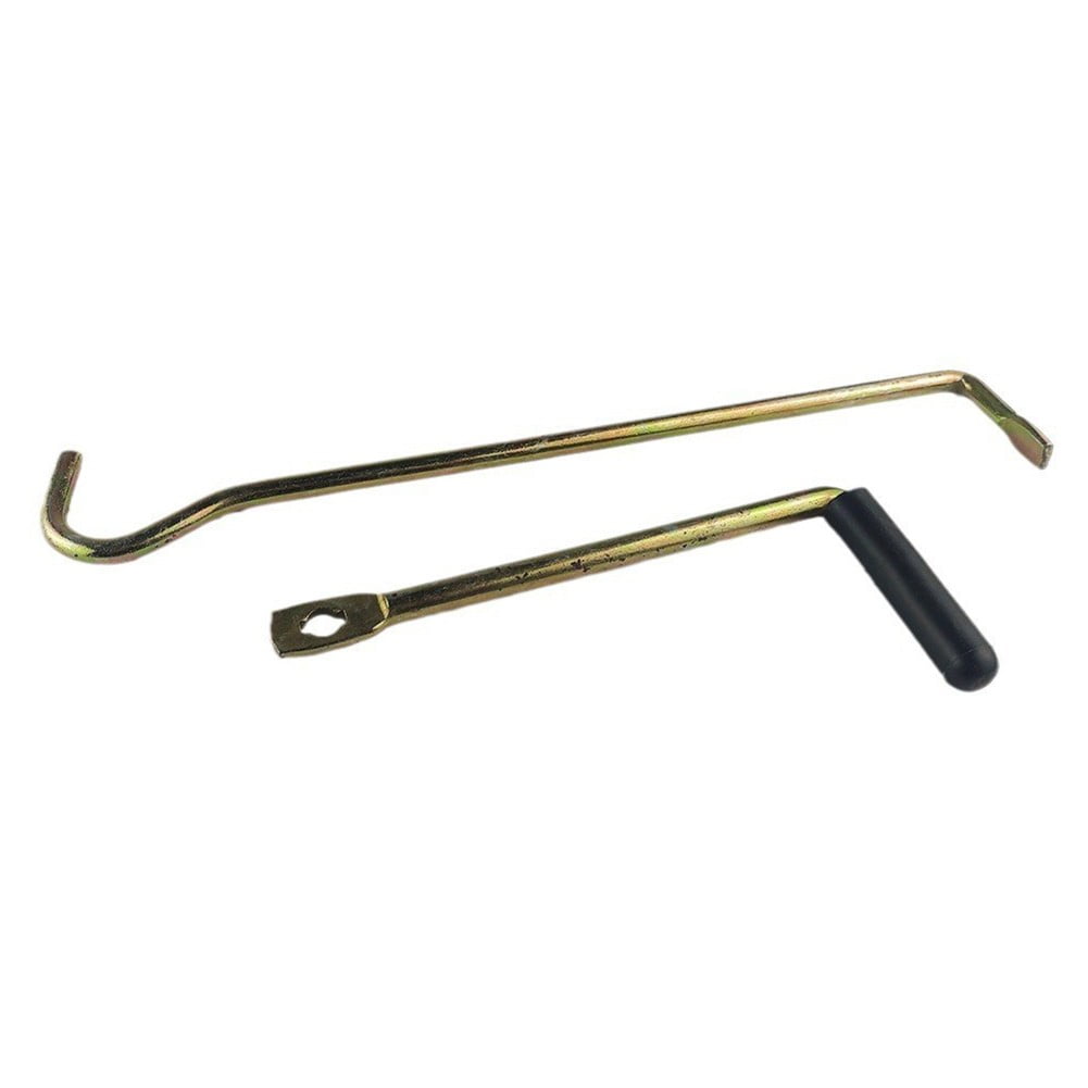 2 Pcs Car Rocker Hand Tyre Crank ratchet Wrench Tools Kit Accessories ...